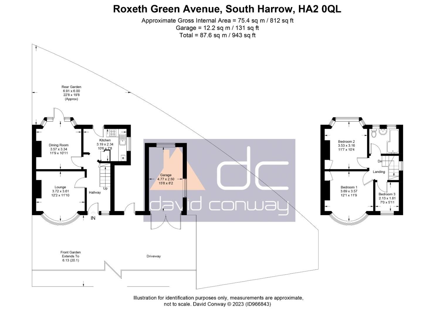3 bed end terrace house for sale in Roxeth Green Avenue, Harrow HA2 ...