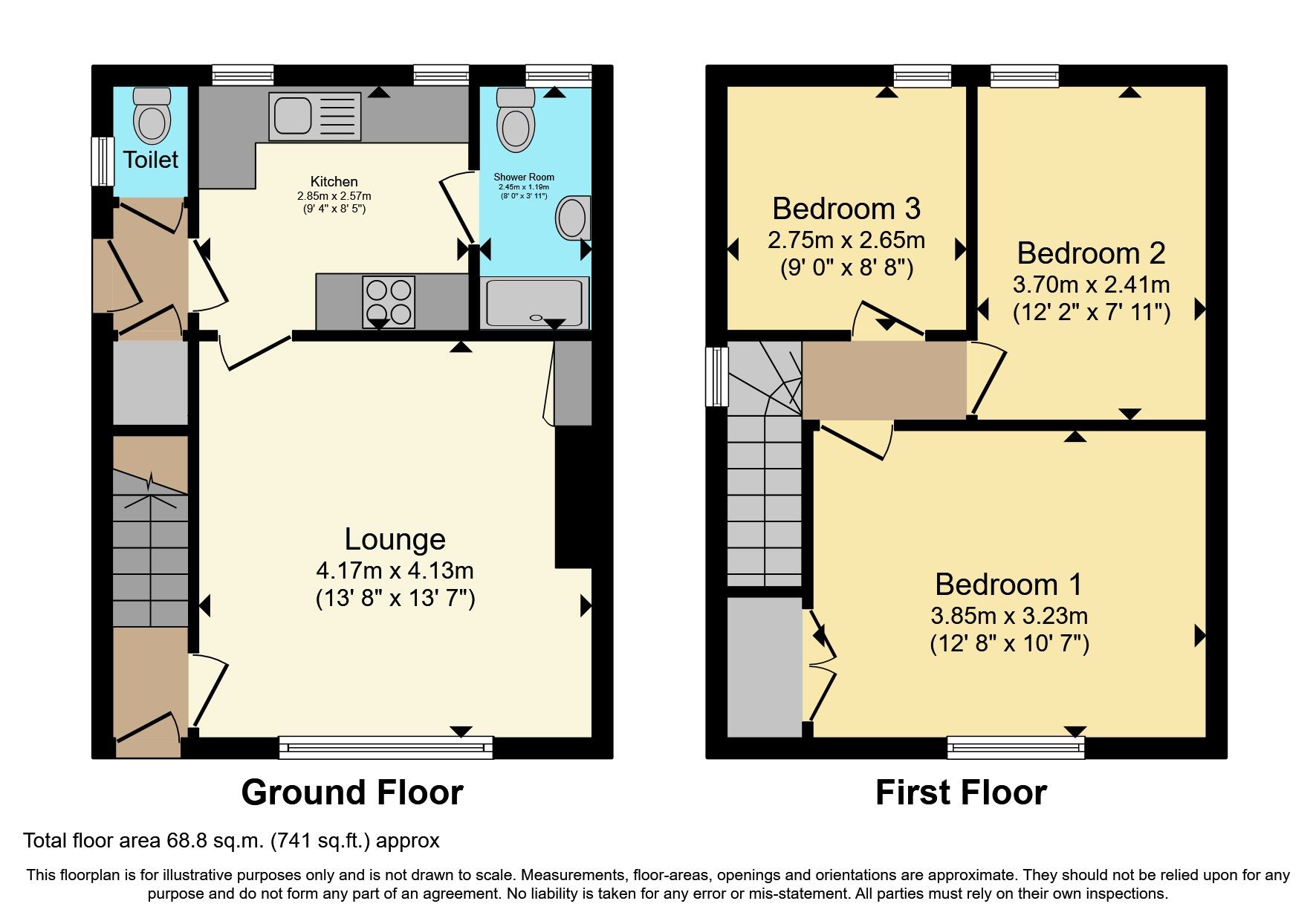 3 bed semi-detached house for sale in Trelawney Avenue, St. Ives ...