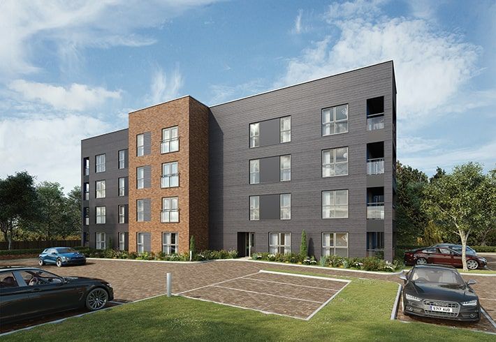 New home, 2 bed flat for sale in "Lotus House" at Blythe Gate, Blythe ...