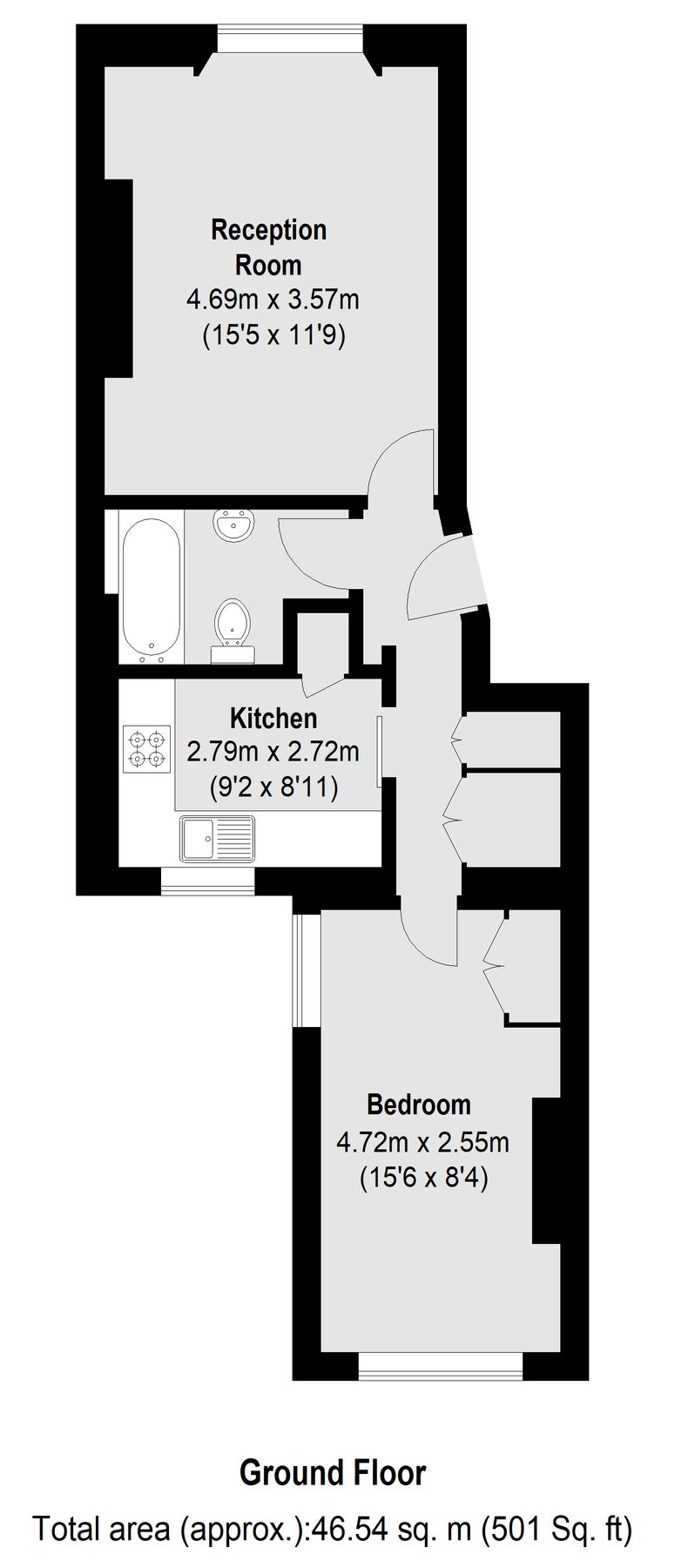 1 bed flat for sale in Alderney Street, London SW1V - Zoopla
