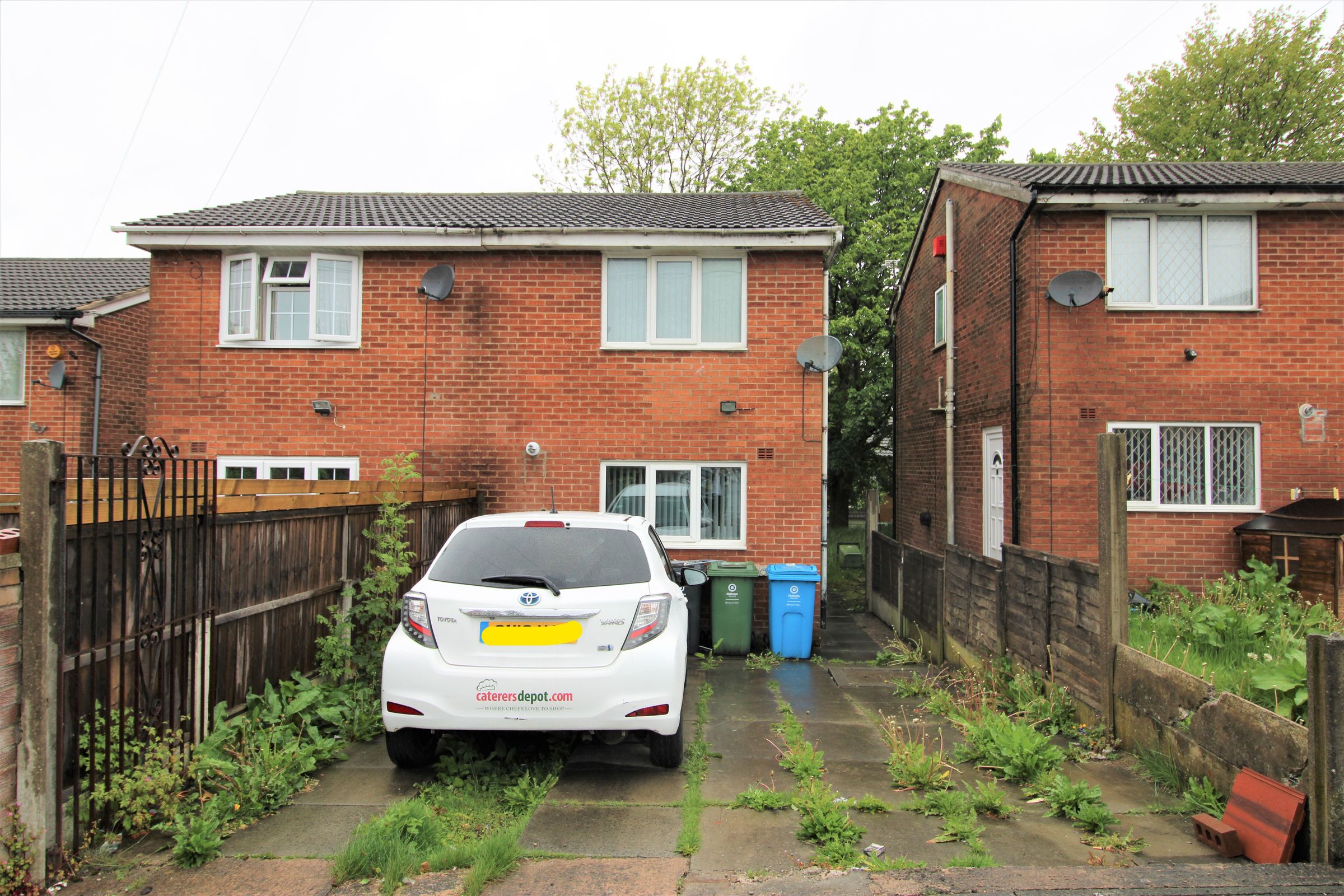 2 bed semi-detached house for sale in Denmark Way, Chadderton, Oldham ...