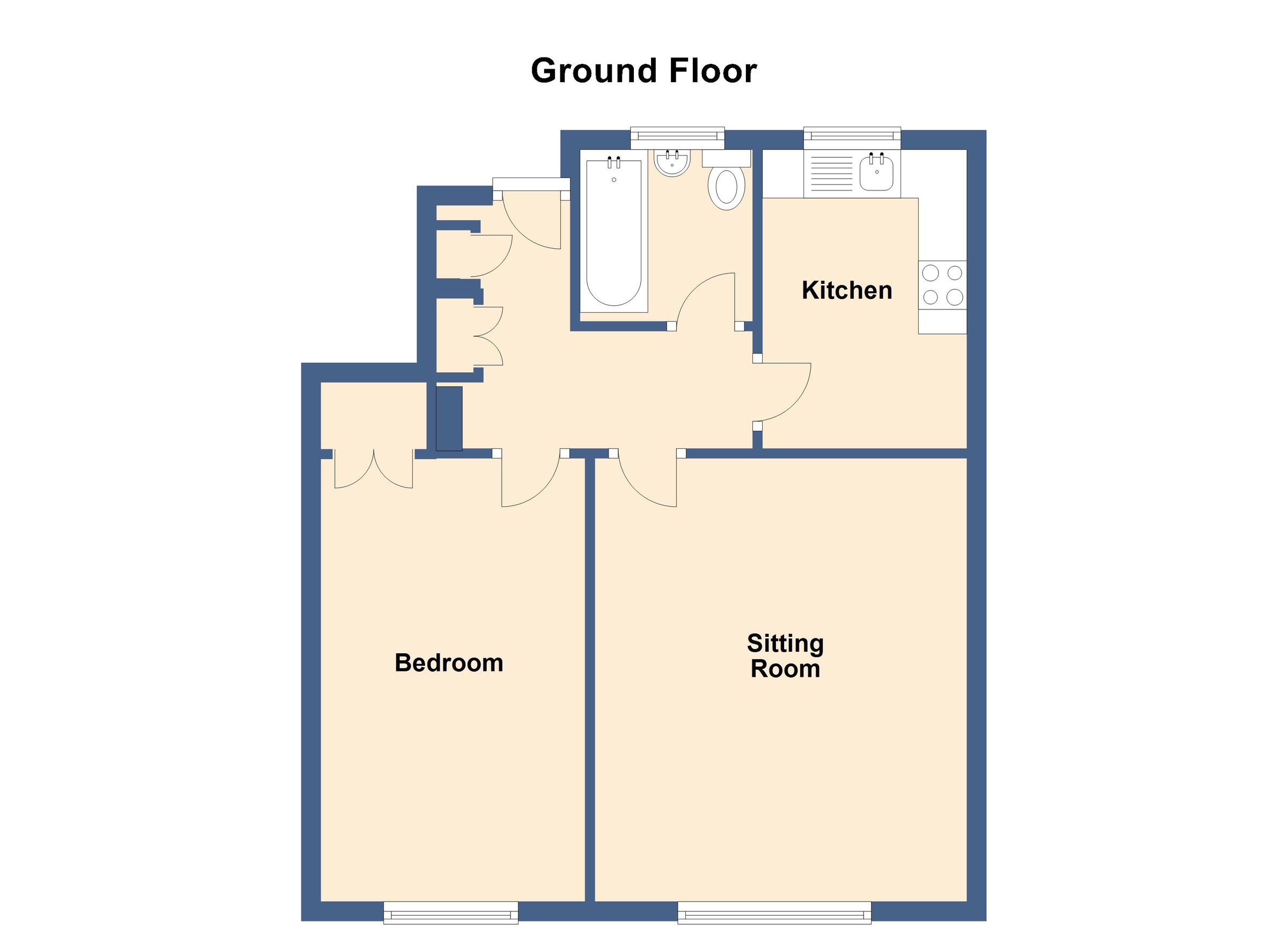1 bed flat for sale in Spring Hill Court, Ventnor PO38 - Zoopla