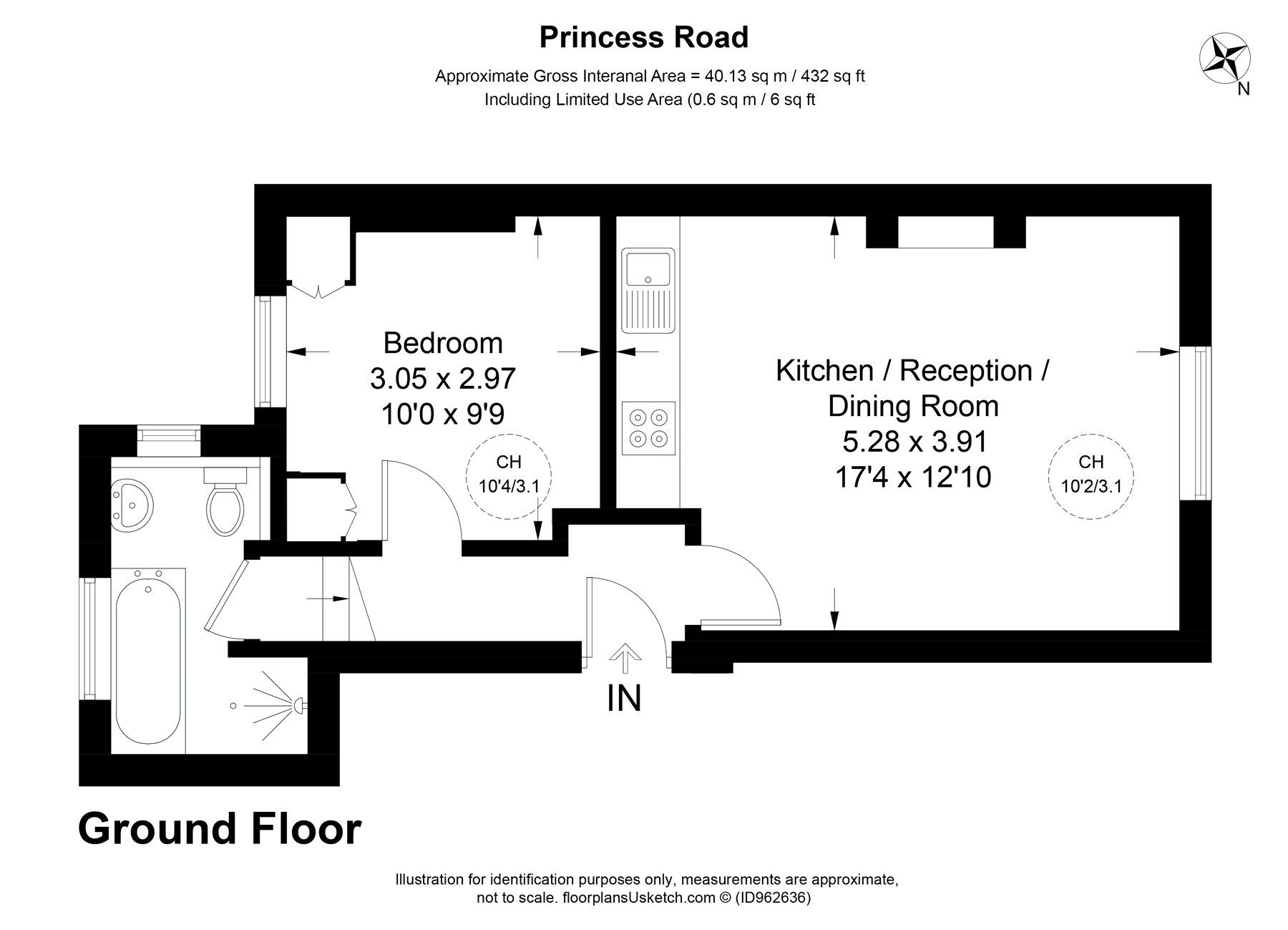 1 bed flat for sale in Princess Road, Primrose Hill, London NW1 - Zoopla