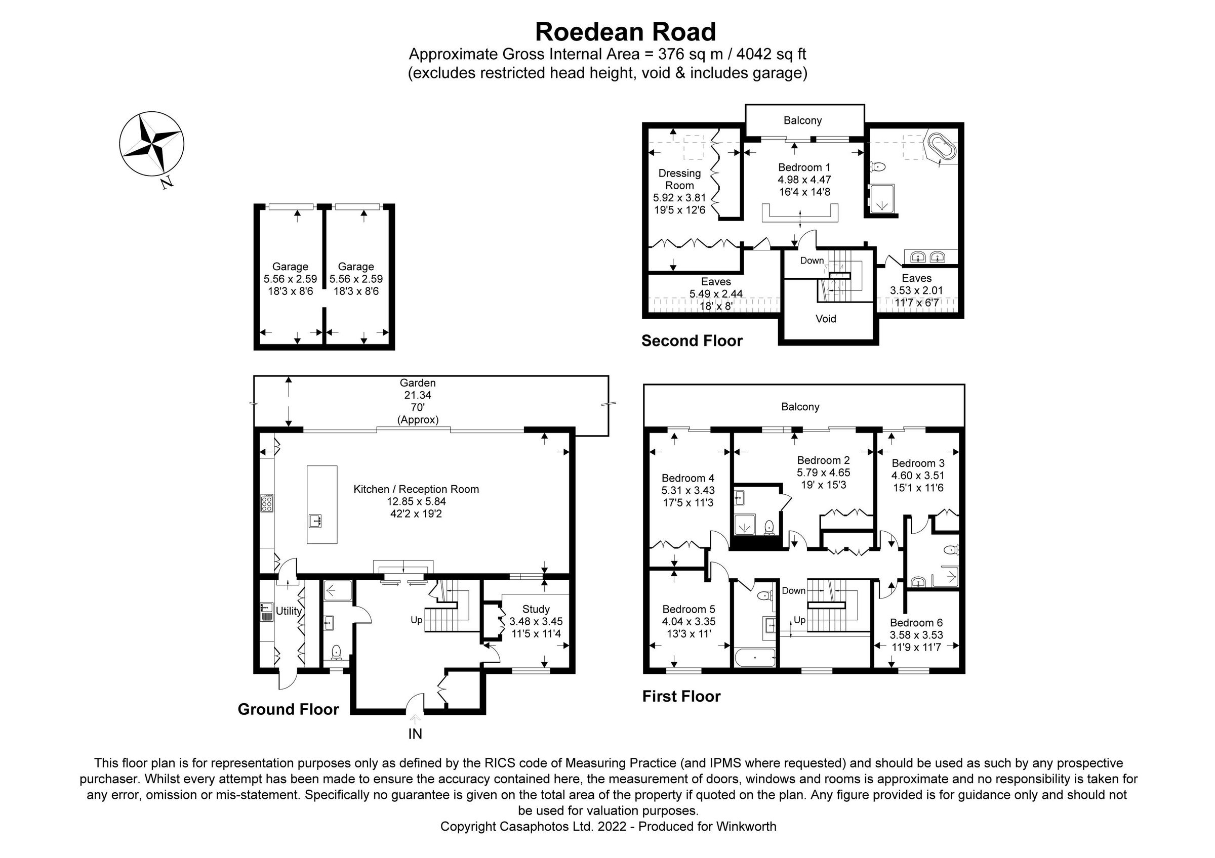 6 bed detached house for sale in Roedean Road, Brighton, East Sussex ...