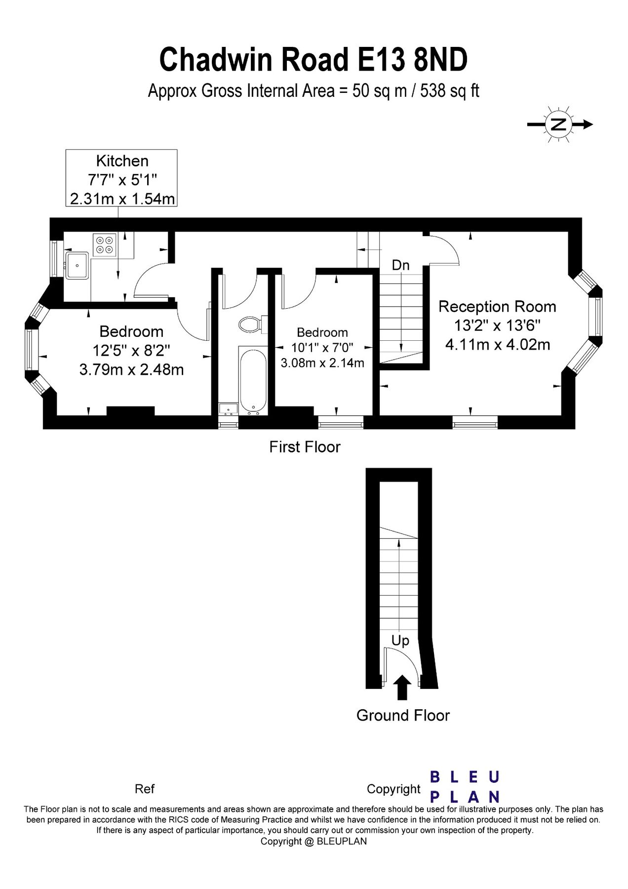 2 bed flat for sale in Chadwin Road, London, Greater London E13 - Zoopla