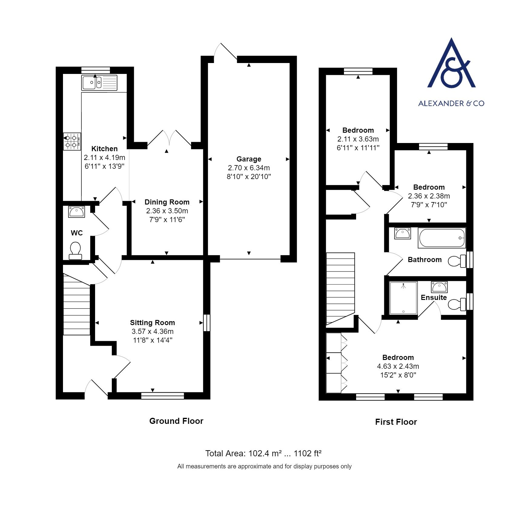 3 bed semi-detached house for sale in Spindle Mews, Buckingham MK18 ...