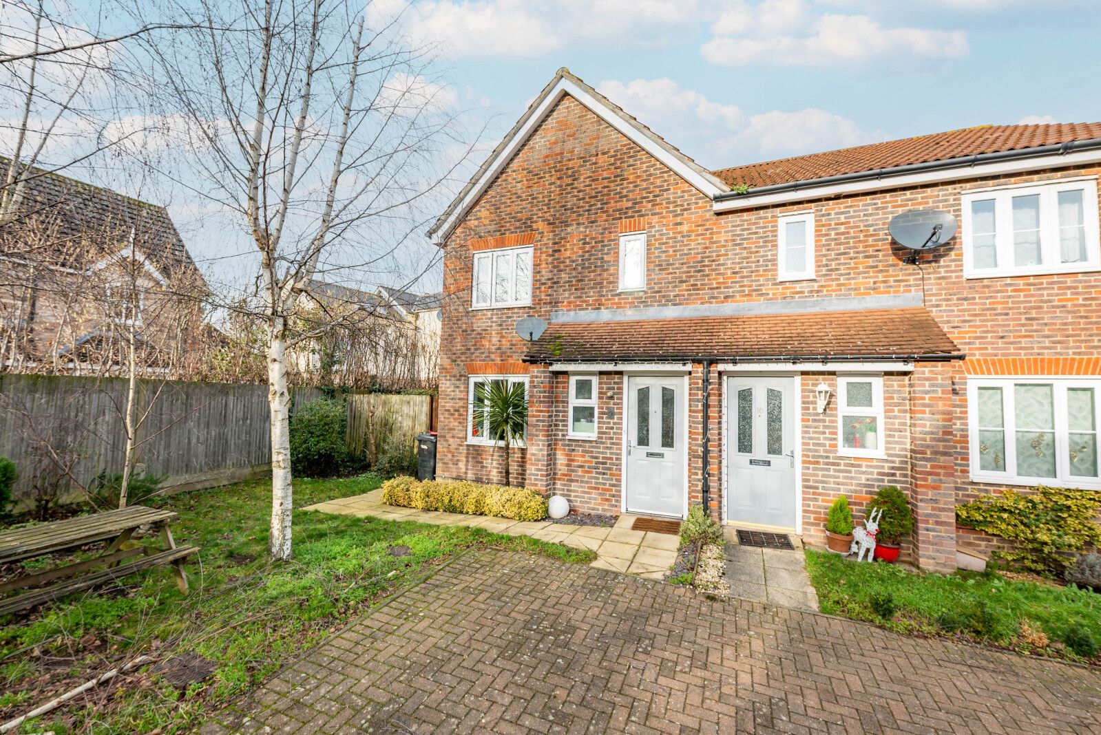 3 bed semi-detached house for sale in Cox's Gardens, Bishop's Stortford ...