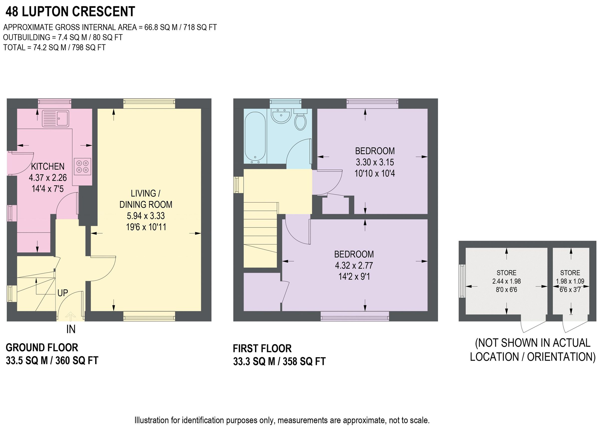 2 bed semi-detached house for sale in Lupton Crescent, Lowedges ...