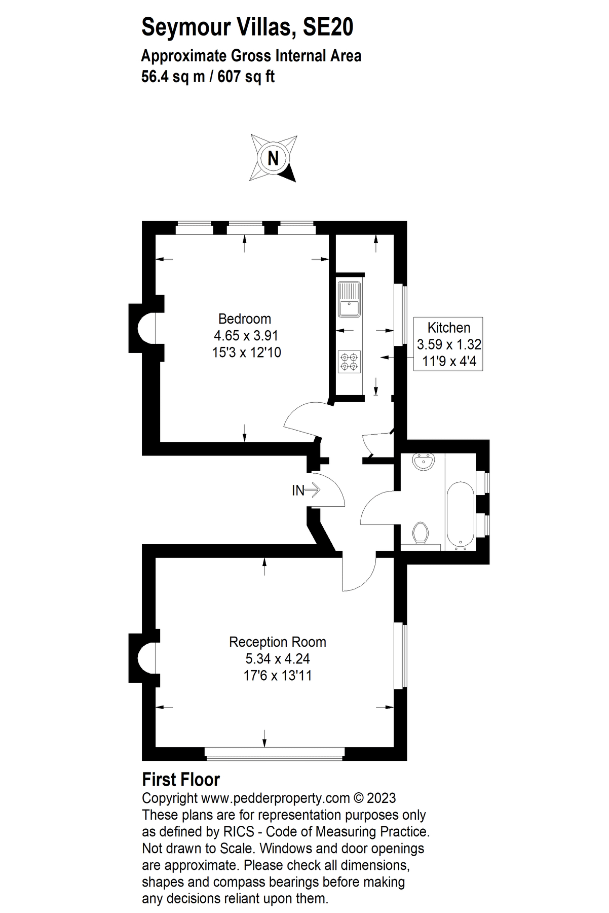 1 bed flat for sale in Seymour Villas, Anerley, London SE20 - Zoopla