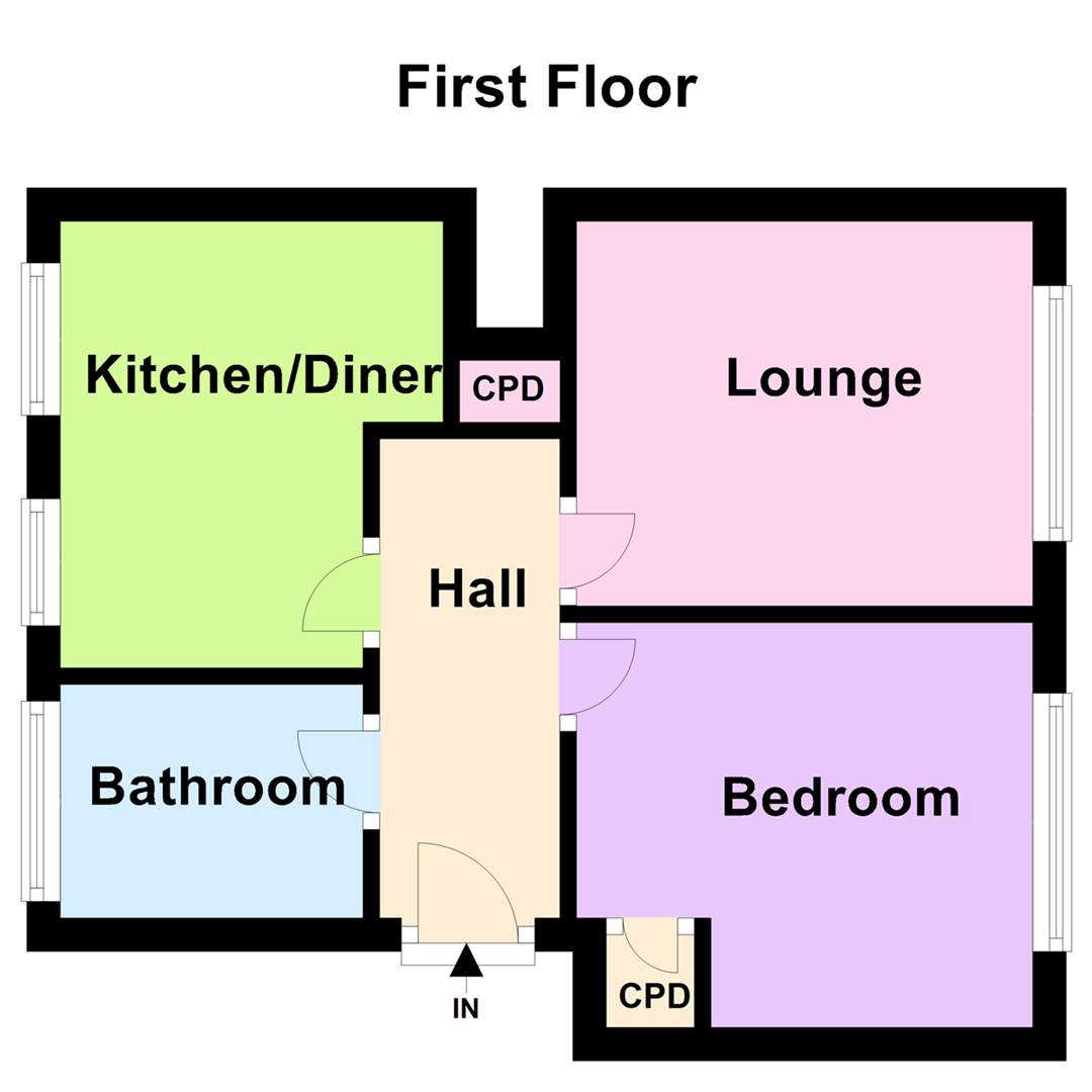 1 bed flat for sale in Kelburn Court, Largs KA30 - Zoopla