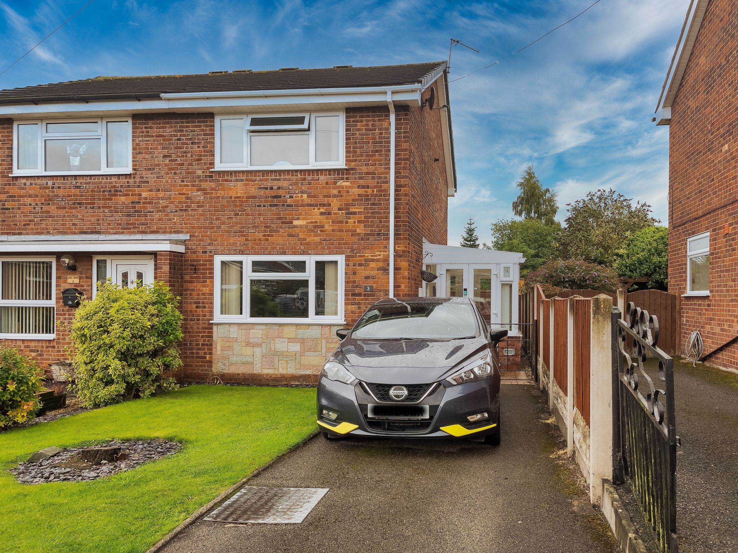 2 bed semi-detached house for sale in Sandringham Avenue, Oswestry SY11 ...