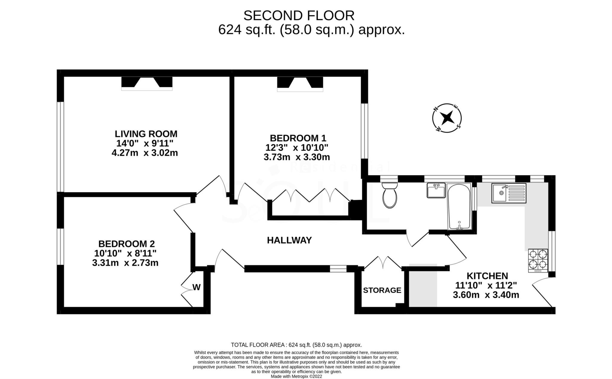 2 bed flat for sale in Manor Drive North, New Malden KT3 - Zoopla