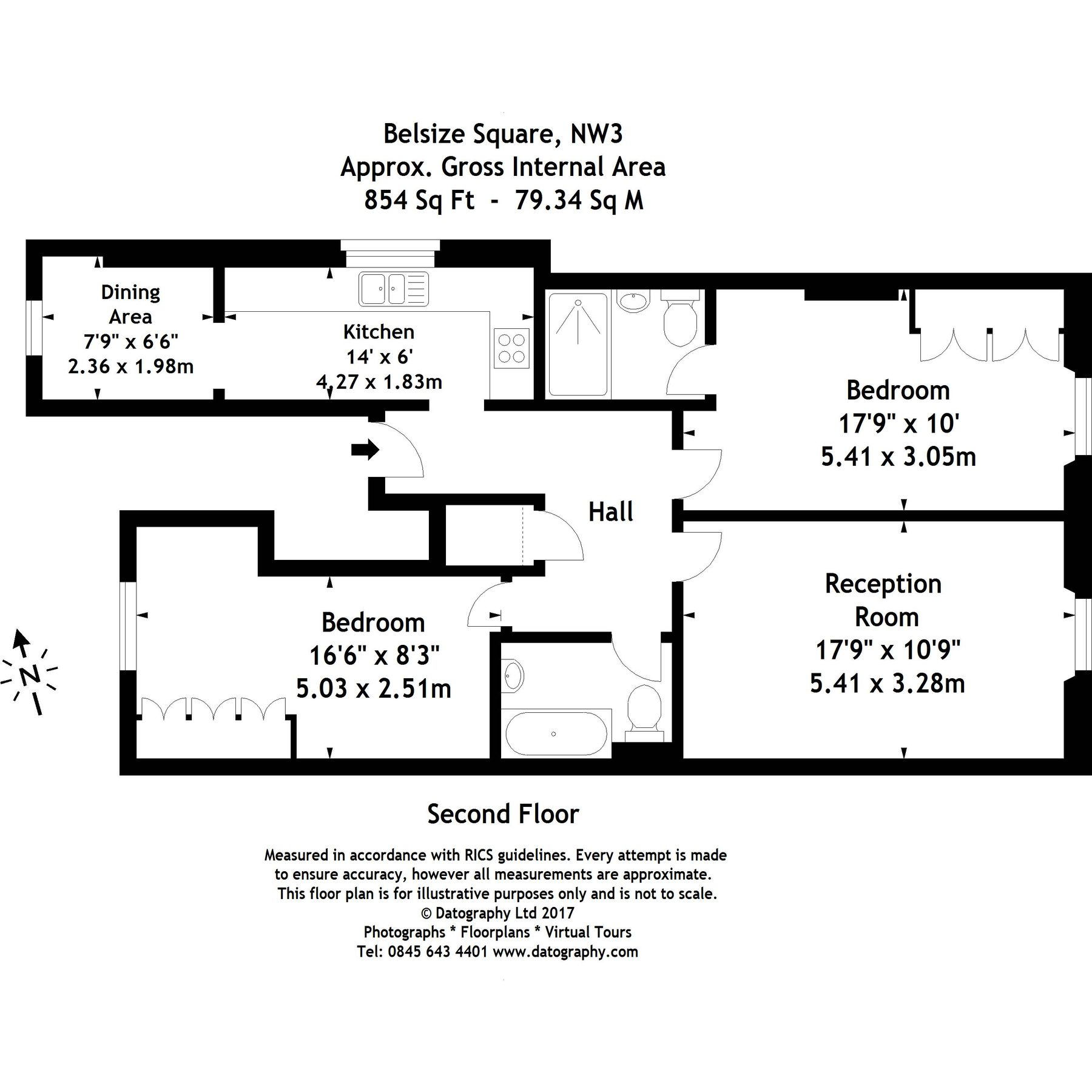 2 bed flat for sale in Belsize Square, London NW3 - Zoopla