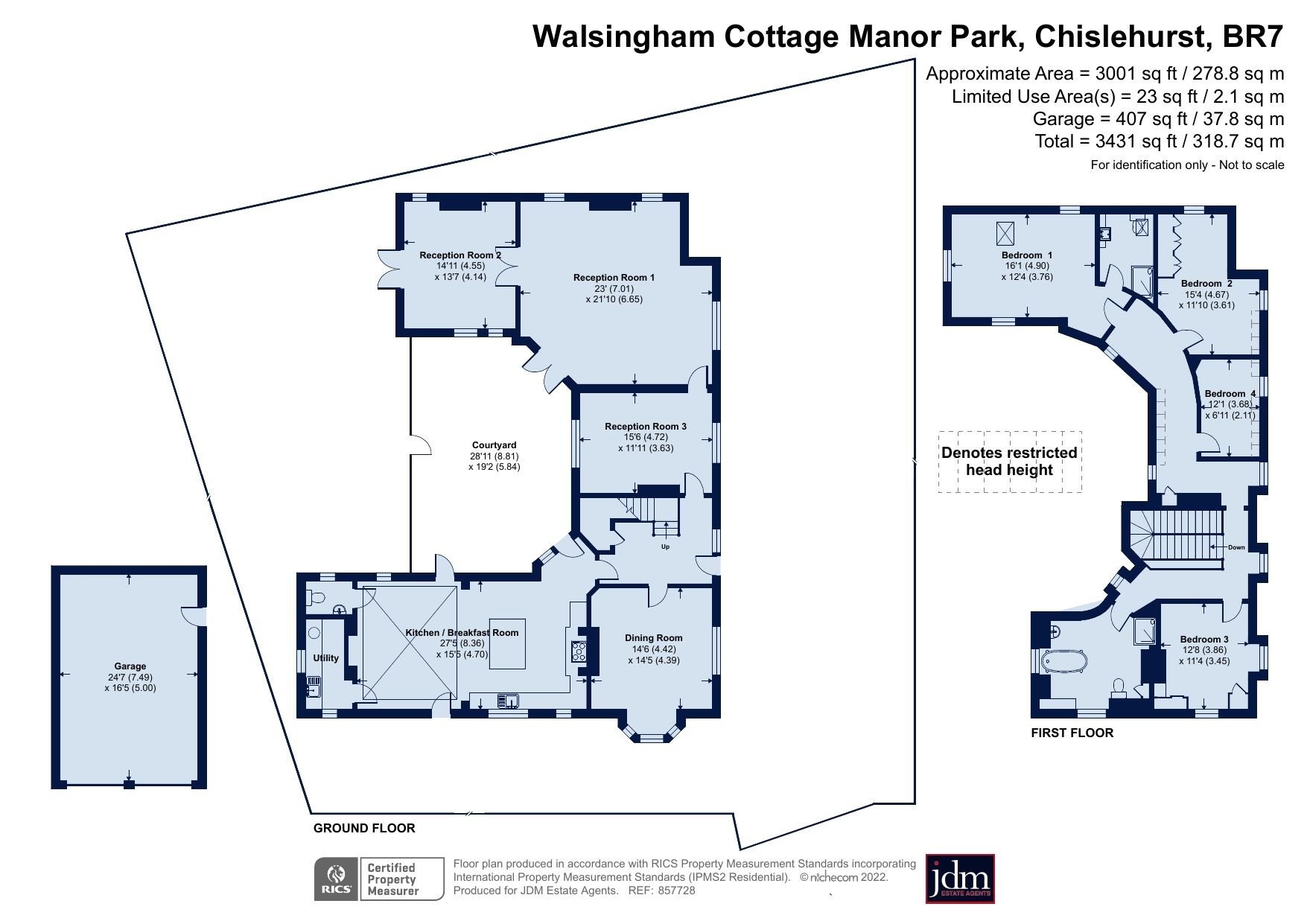4 bed detached house for sale in Manor Park, Chislehurst, Kent BR7 - Zoopla