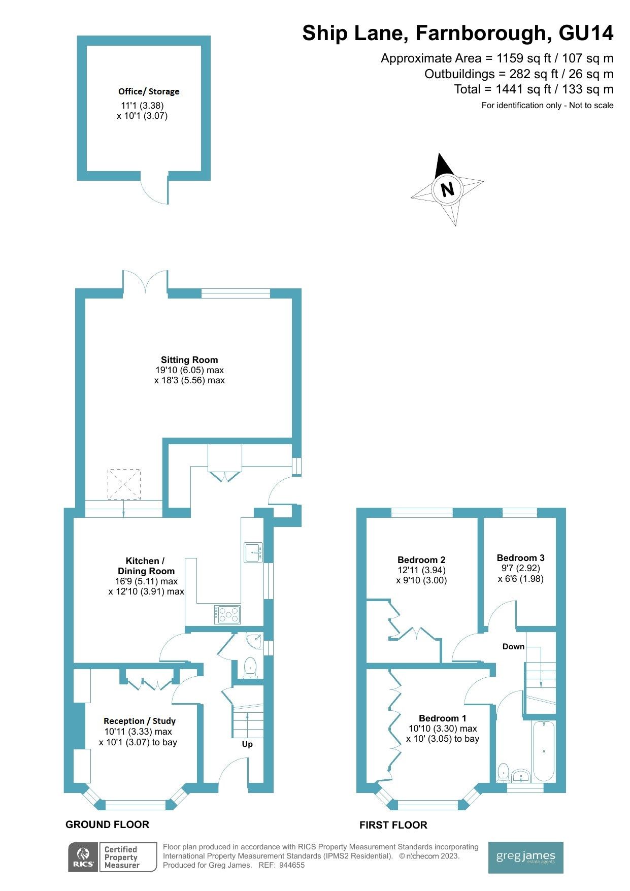 3 bed semi-detached house for sale in Ship Lane, Farnborough GU14 - Zoopla