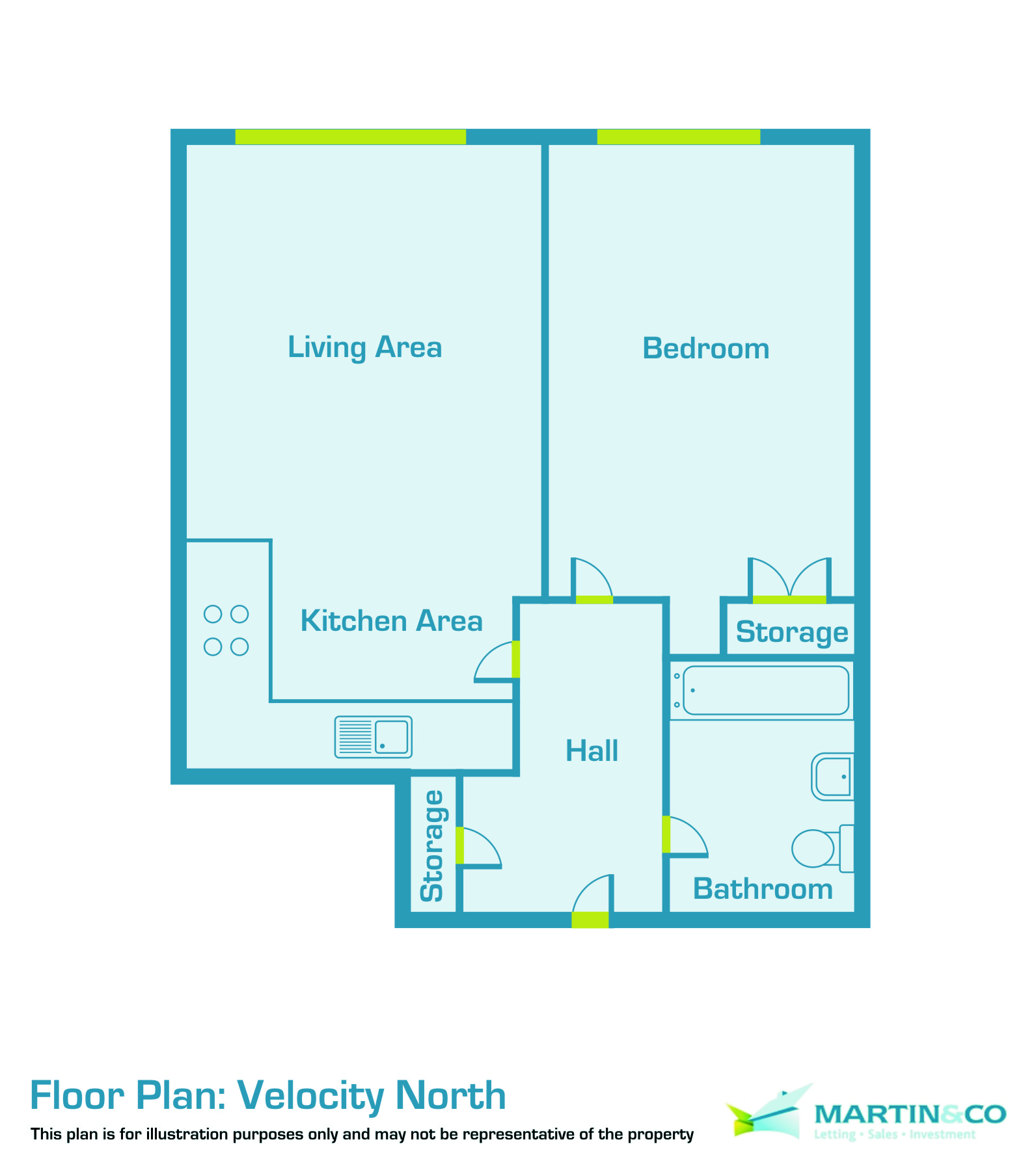 1 bed flat to rent in City Walk, Leeds LS11 - Zoopla