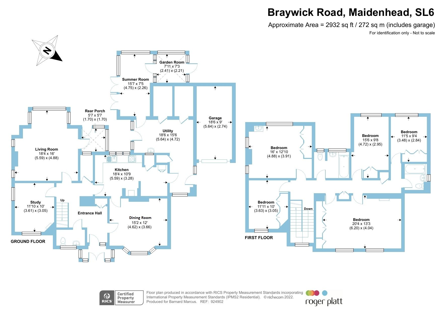 5 bed detached house for sale in Braywick Road, Maidenhead SL6 - Zoopla