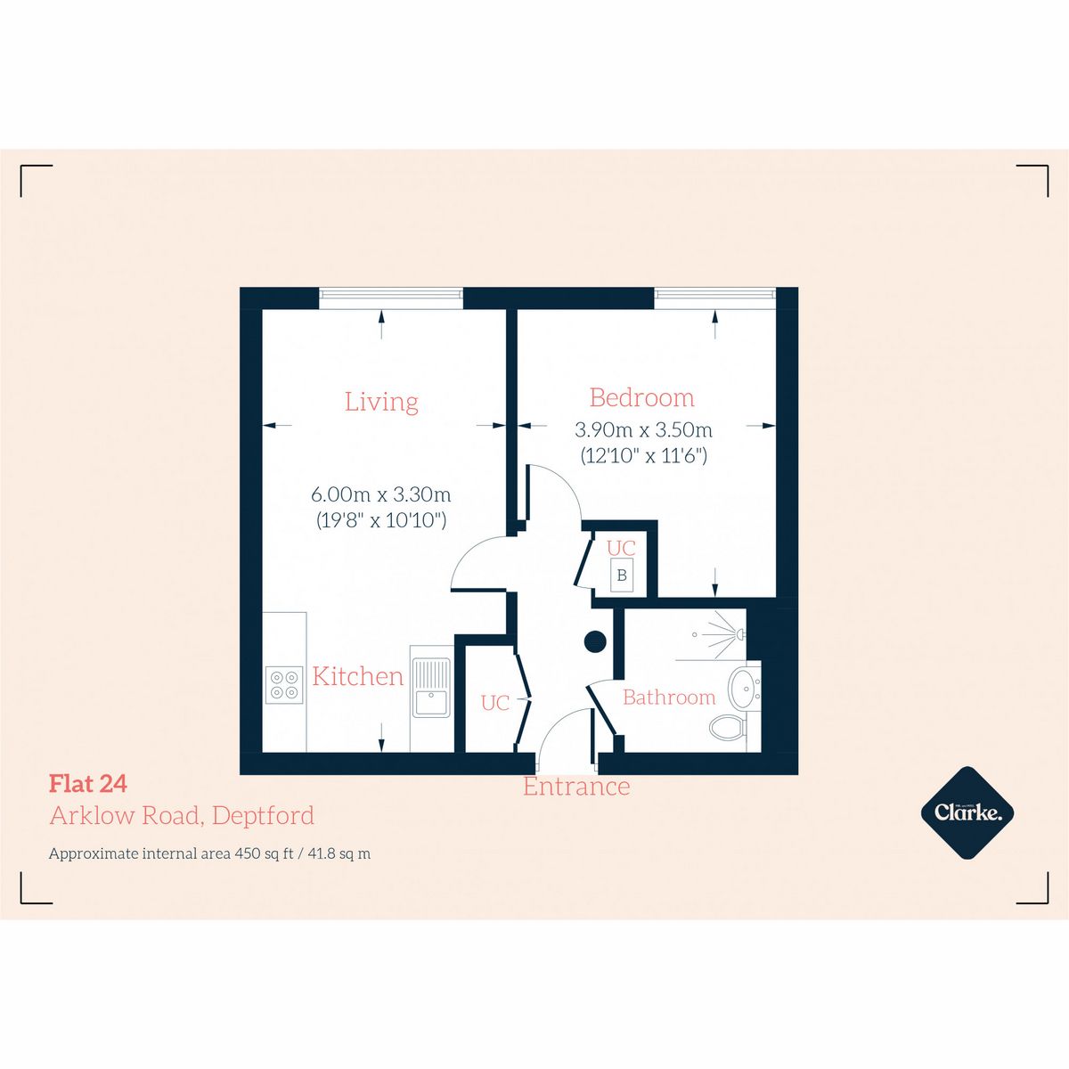 1 bed flat for sale in Arklow Road, London SE14 - Zoopla