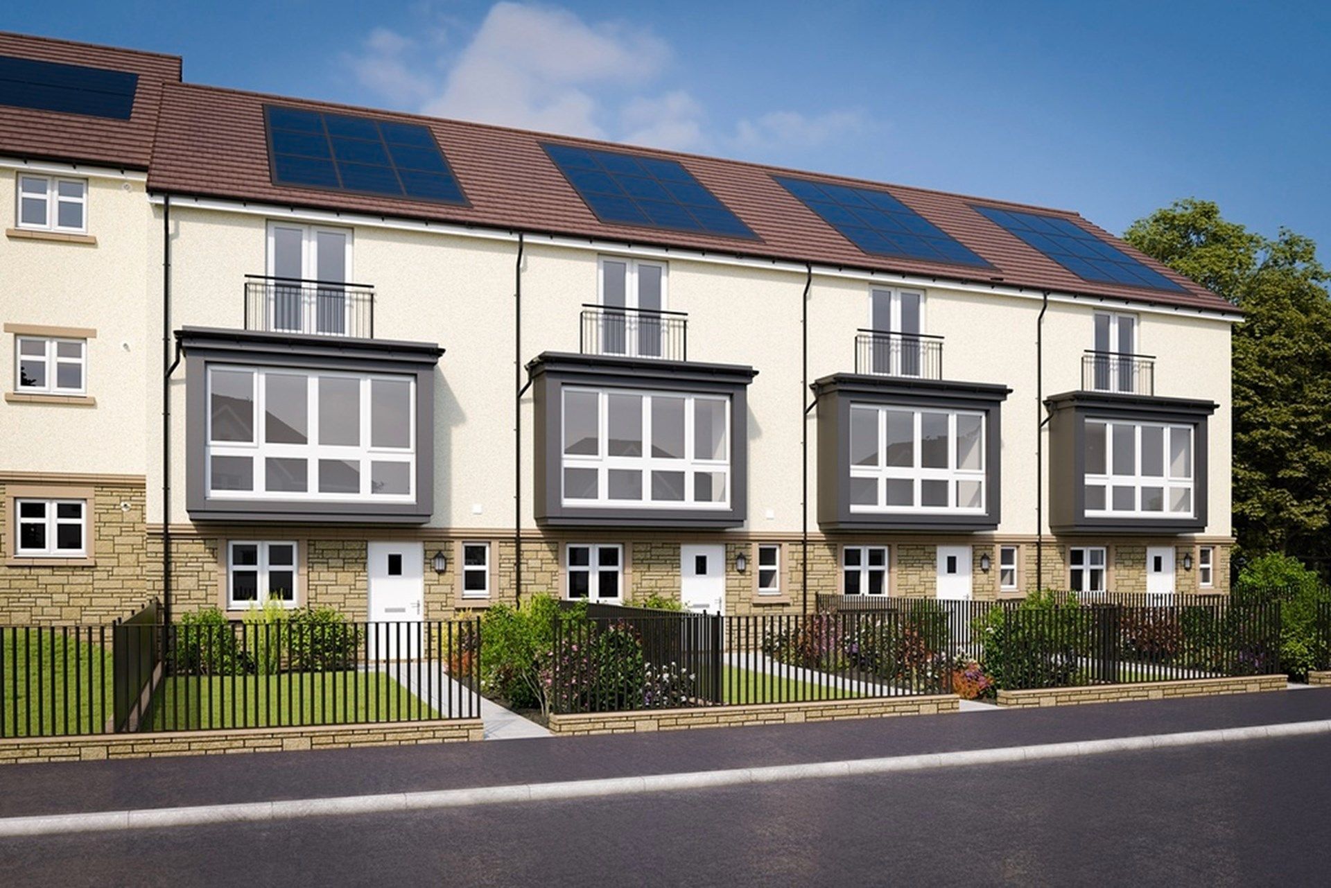 New home, 4 bed terraced house for sale in "Anderson Townhouse" at ...