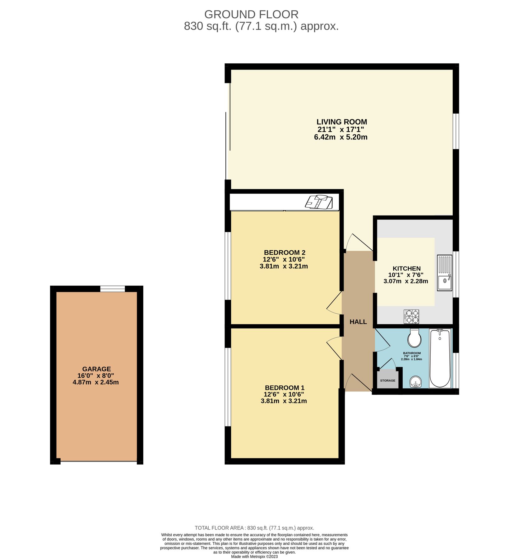 2 bed flat for sale in Phyldon Road, Poole BH12 - Zoopla