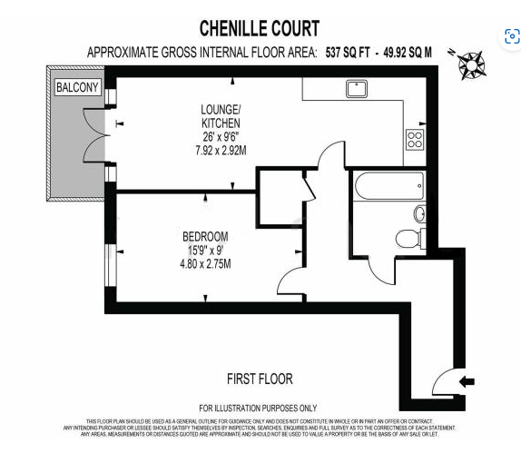 1 bed flat for sale in Hackbridge Road, Wallington SM6 - Zoopla
