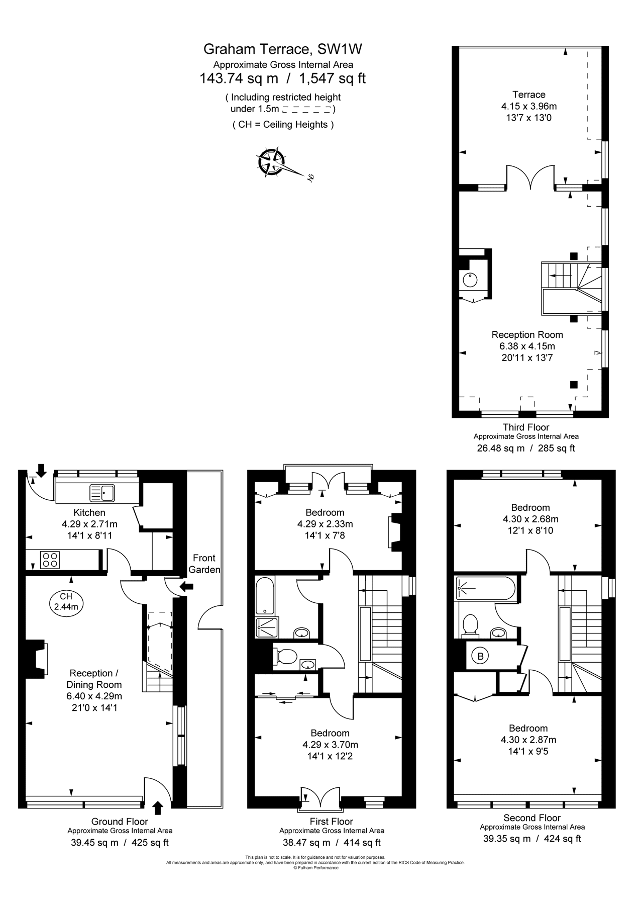 4 bed terraced house to rent in Graham Terrace, Sloane Square, London ...