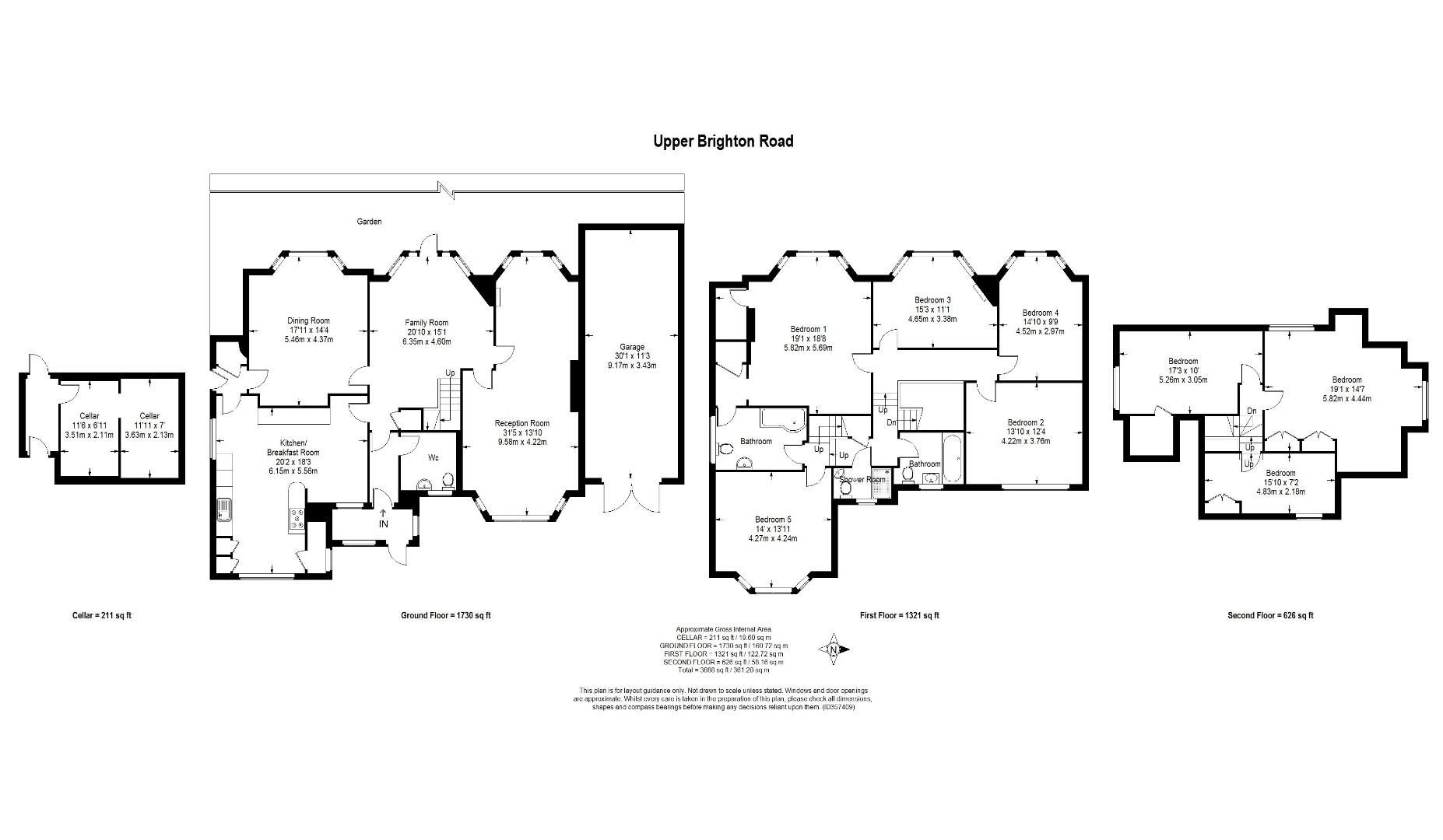 8 bed detached house for sale in Upper Brighton Road, Surbiton KT6 - Zoopla