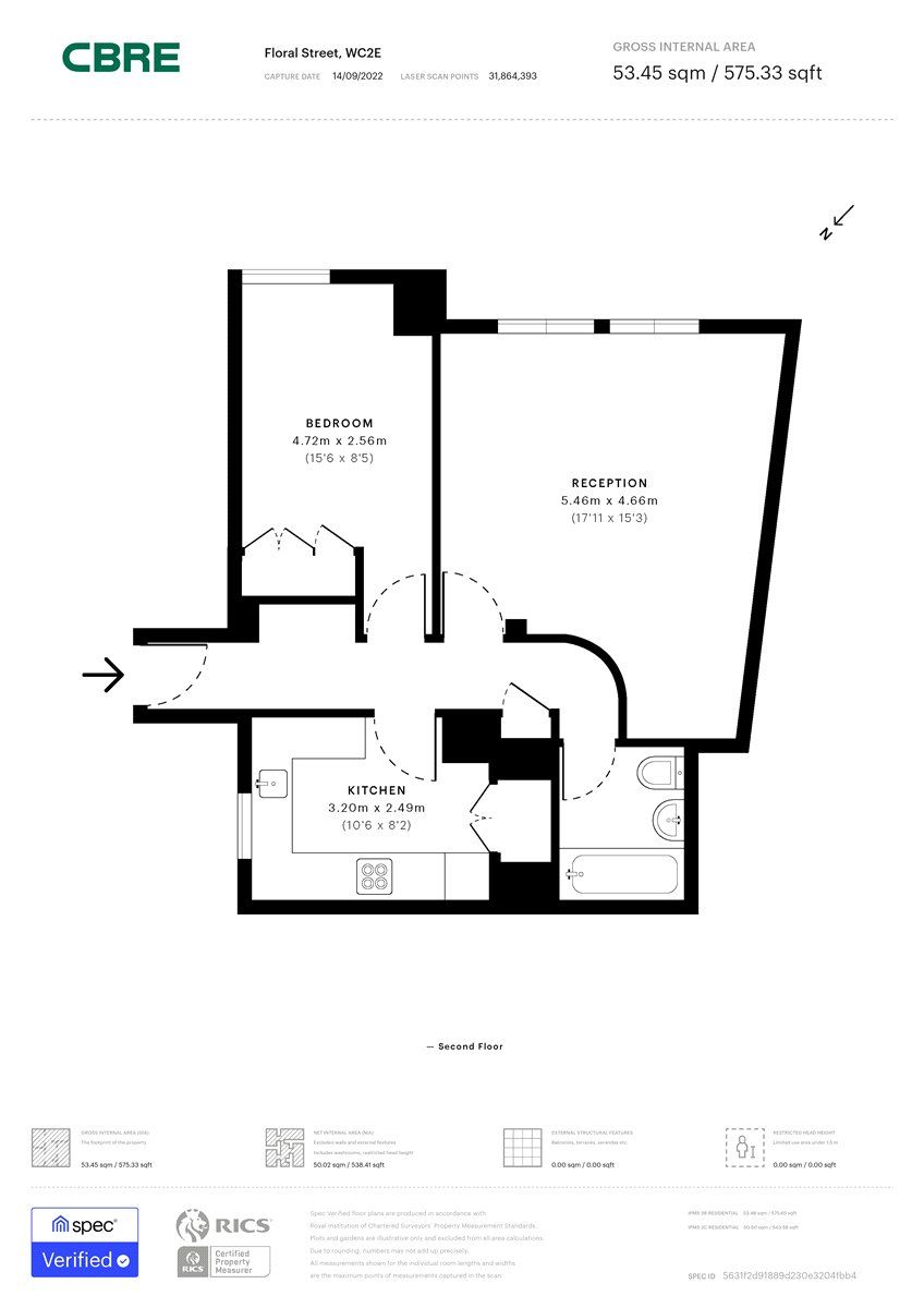 1 bed flat for sale in Floral Street, Covent Garden WC2E - Zoopla
