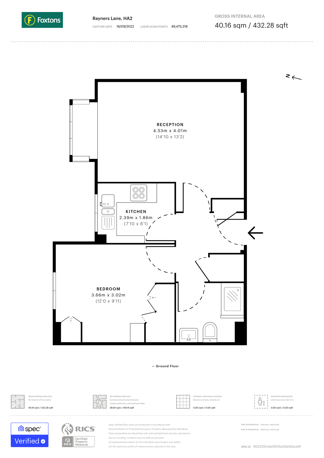 1 bed flat for sale in Rayners Lane, Rayners Lane, Harrow HA2 - Zoopla