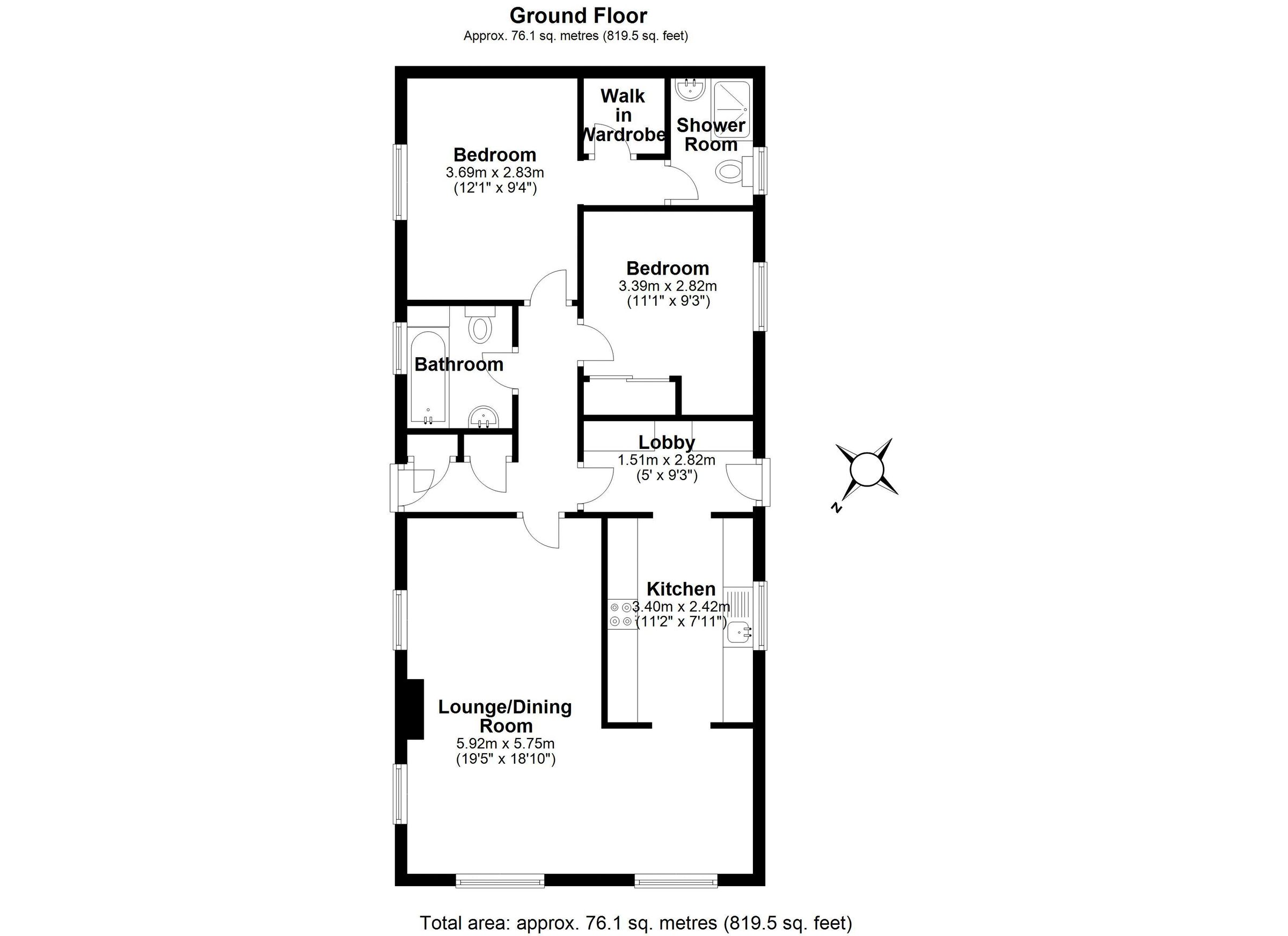 New home, 2 bed detached house for sale in Pool View Caravan Park ...