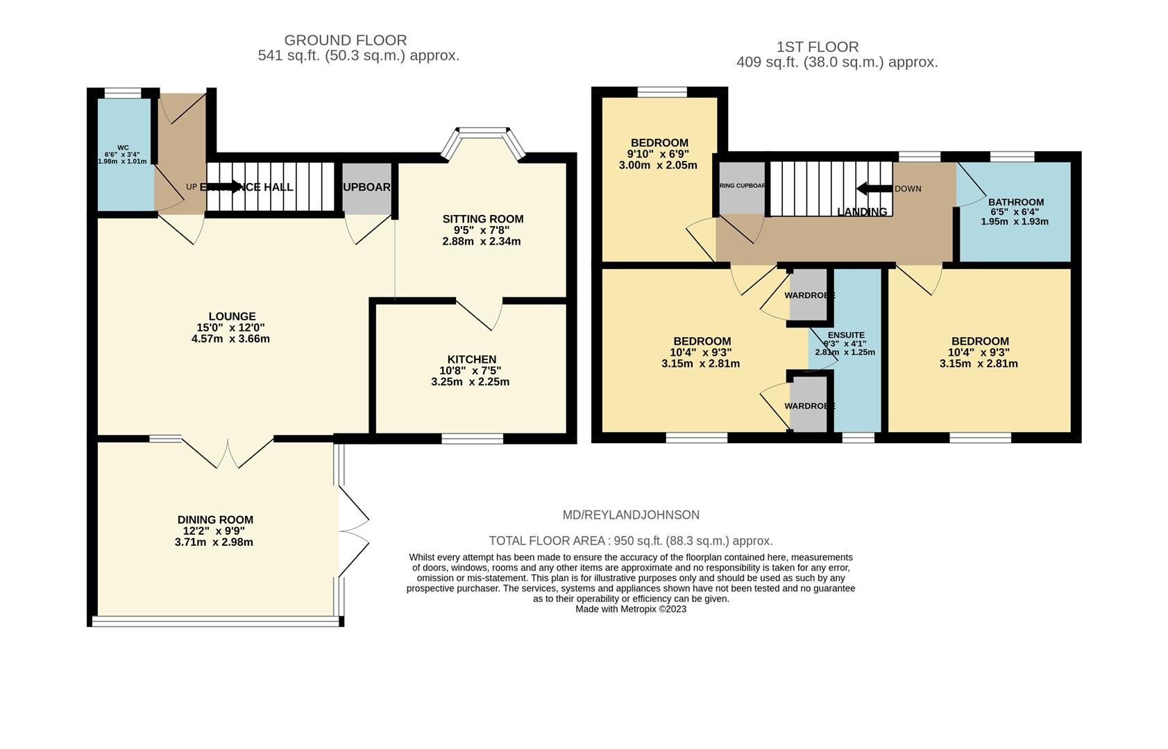 3 bed terraced house for sale in Malkin Drive, Church Langley, Harlow ...