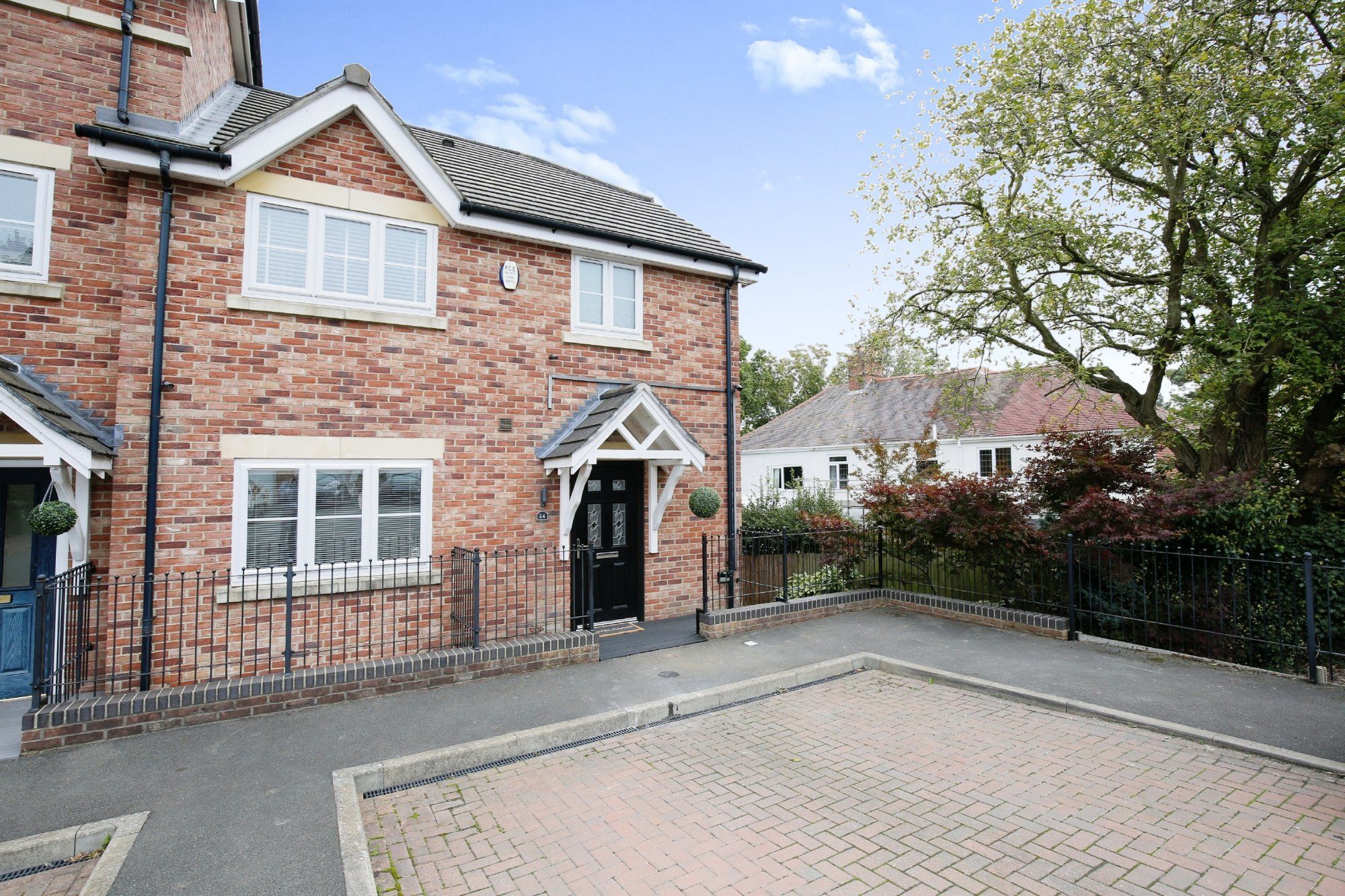4 bed town house for sale in Old School Court, Grendon, Atherstone CV9 ...