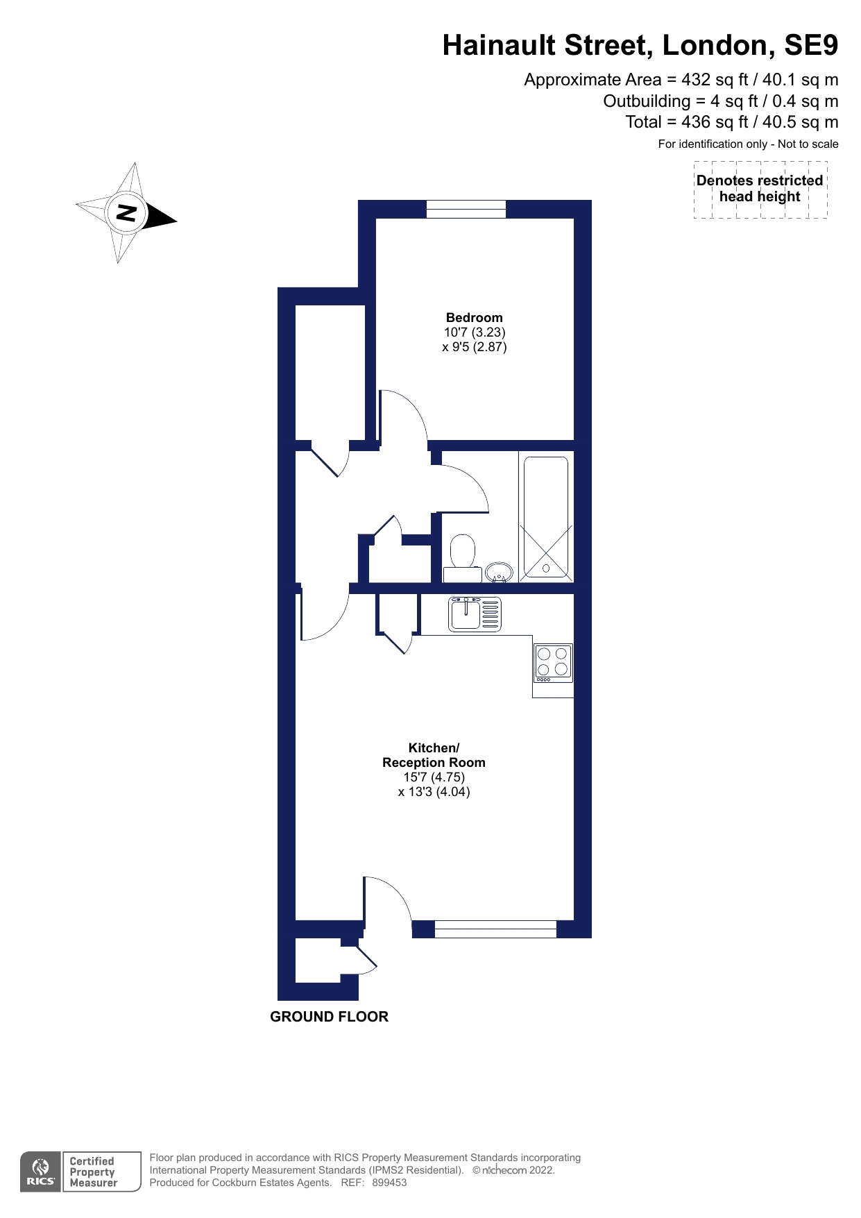 1 bed maisonette for sale in Hainault Street, London SE9 - Zoopla