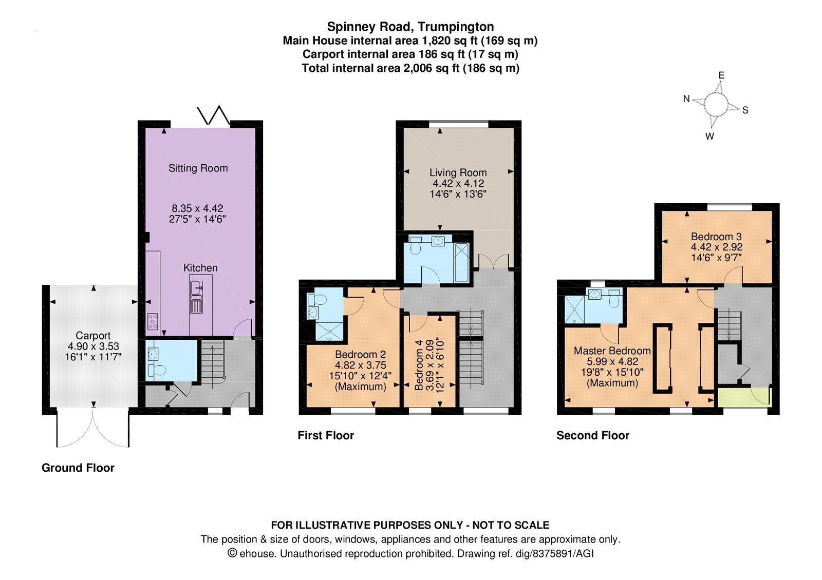 4 bed end terrace house for sale in Spinney Road, Trumpington ...