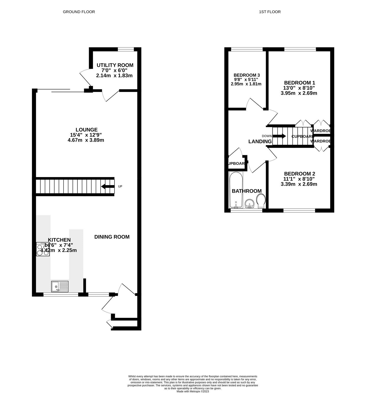 3 bed terraced house for sale in Pinewood Park, Farnborough, Hampshire ...
