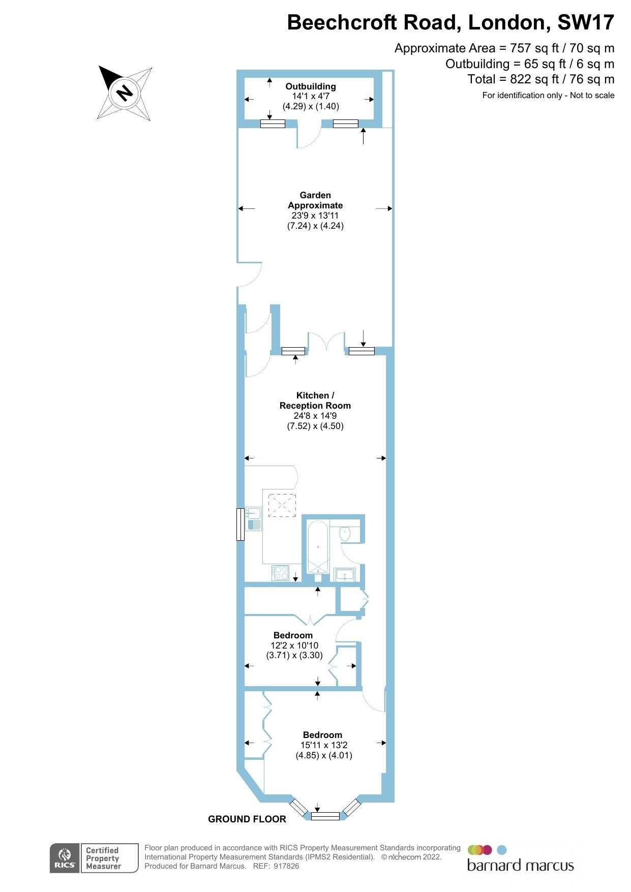 2 bed flat for sale in Beechcroft Road, London SW17 - Zoopla