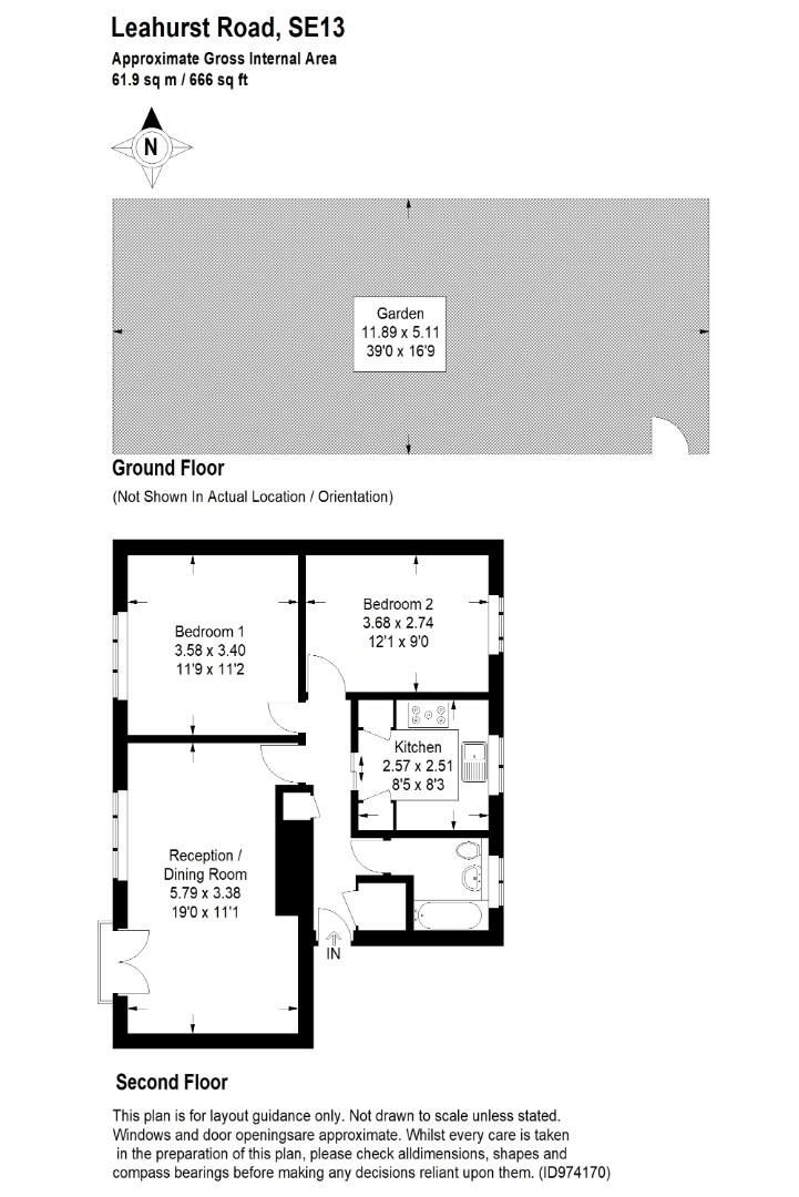 2 bed flat for sale in Leahurst Road, Hither Green, London SE13 - Zoopla