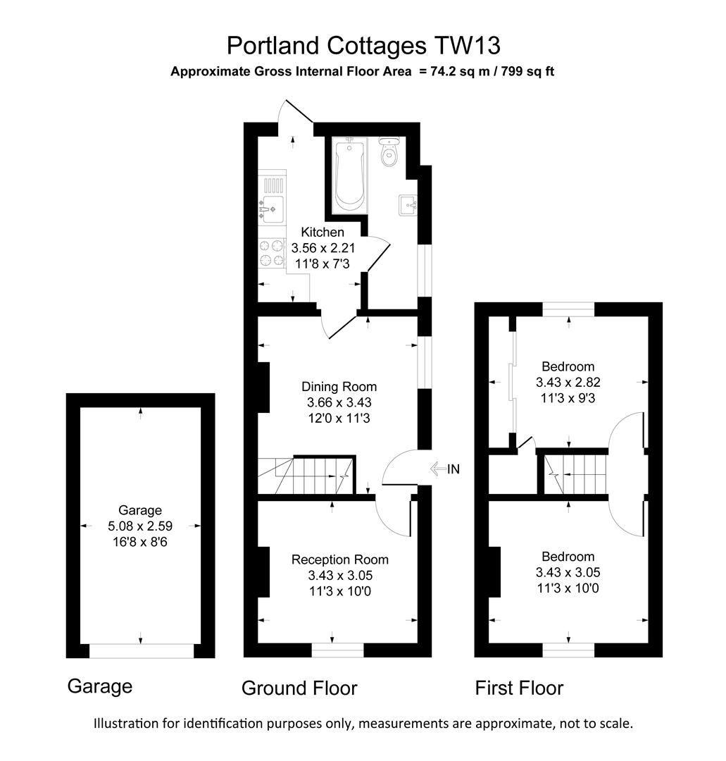 2 bed semi-detached house for sale in Green Lane, Feltham TW13 - Zoopla