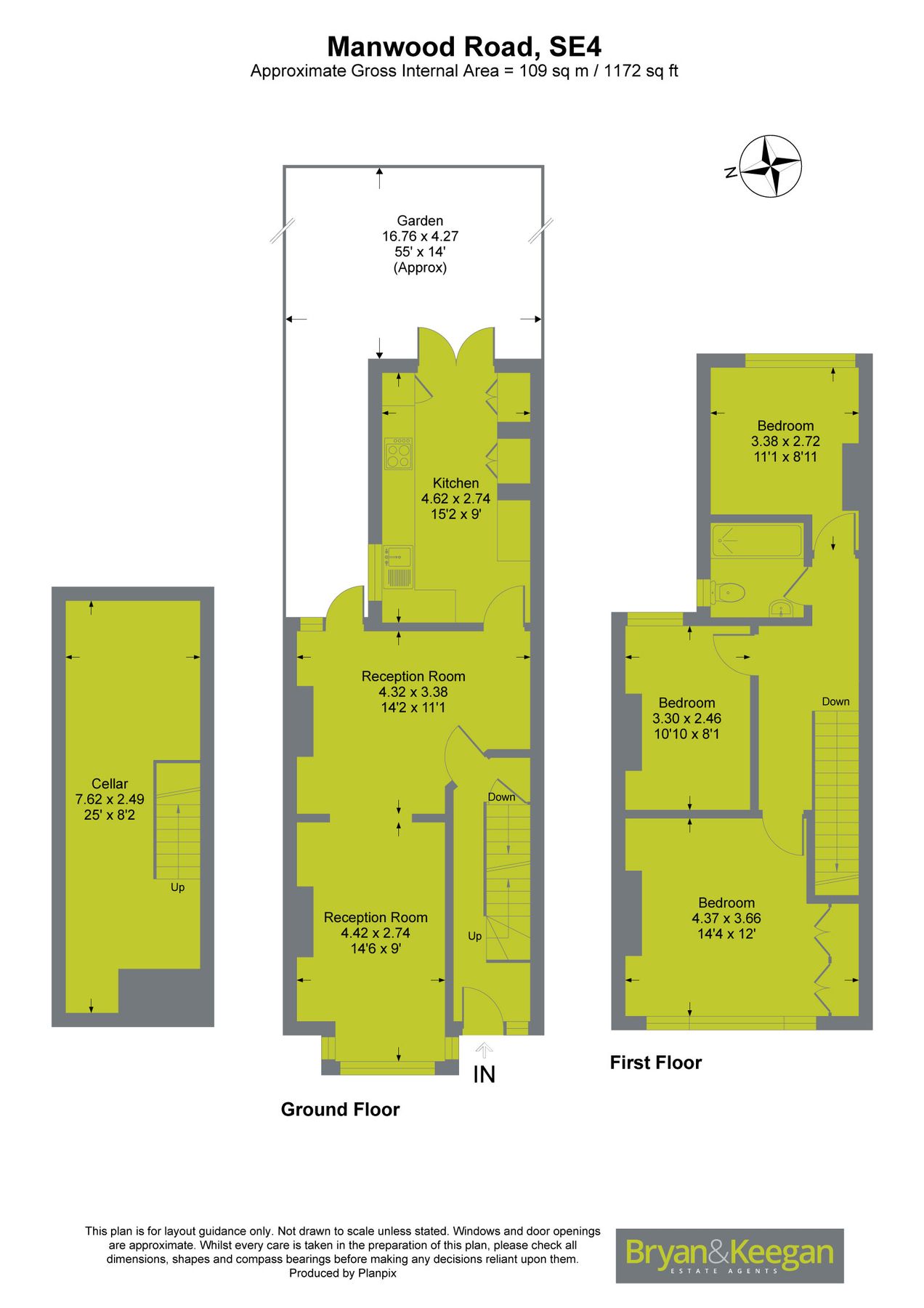 3 bed terraced house for sale in Manwood Road, London SE4 - Zoopla