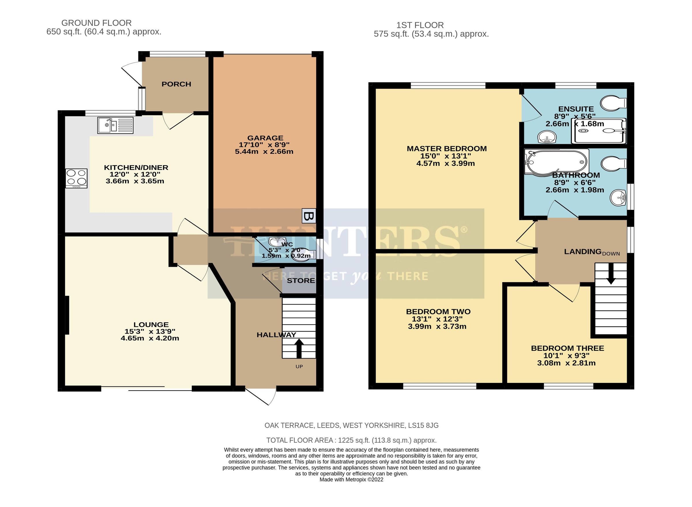 3 bed semi-detached house for sale in Oak Terrace, Leeds, West ...