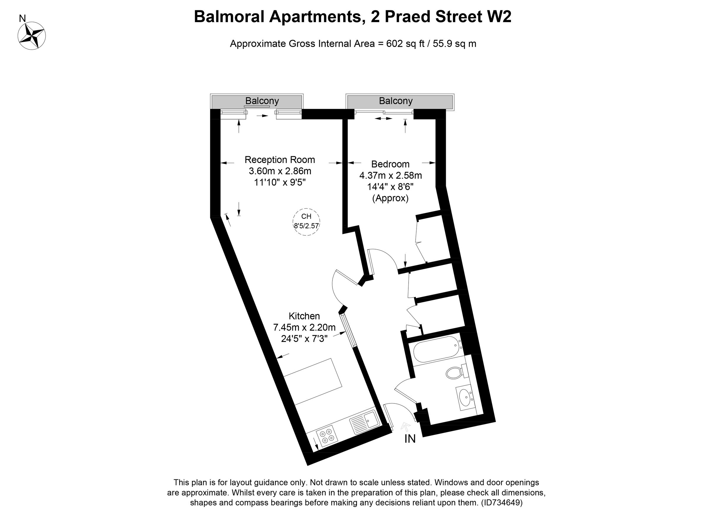 1 bed flat for sale in Praed Street, London W2 - Zoopla