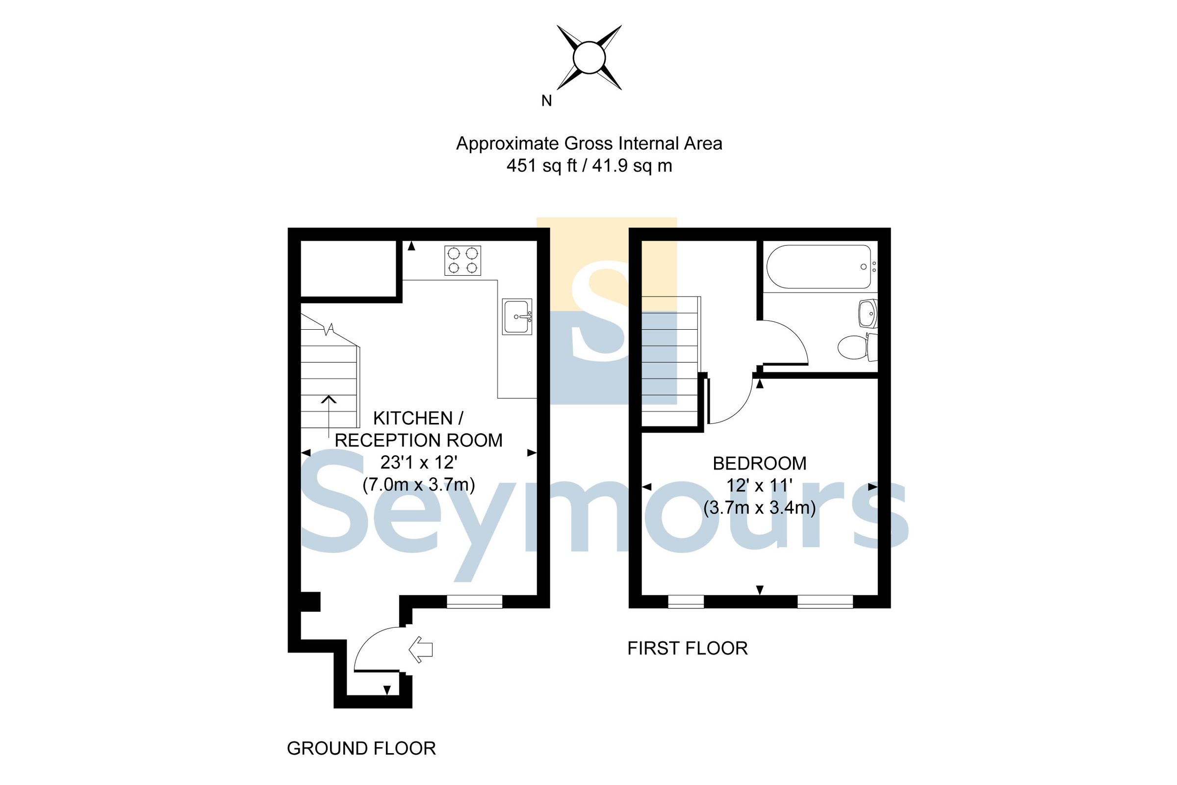 1 bed terraced house for sale in Maybury Road, Woking, Surrey GU21 - Zoopla