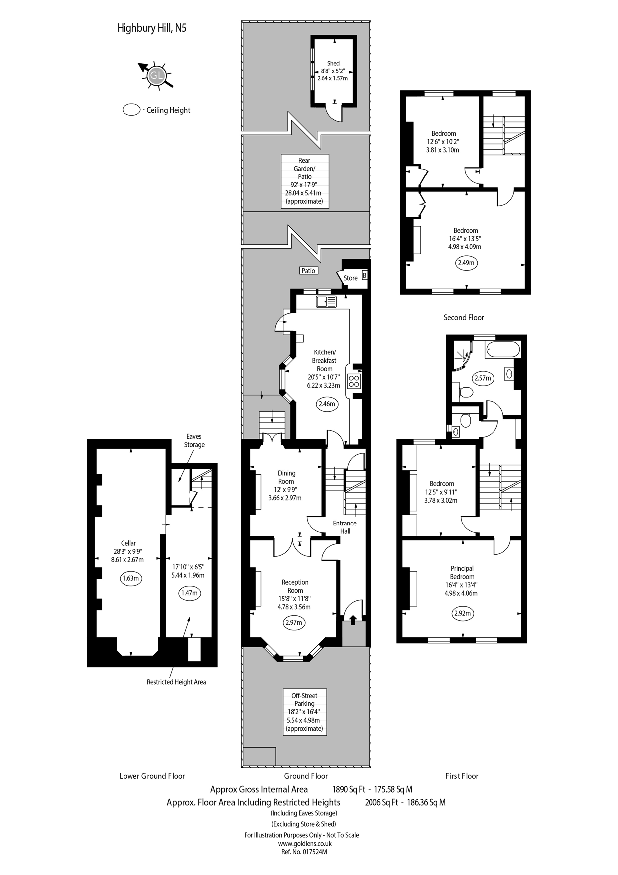 4 bed terraced house for sale in Highbury Hill, Highbury, London N5 ...