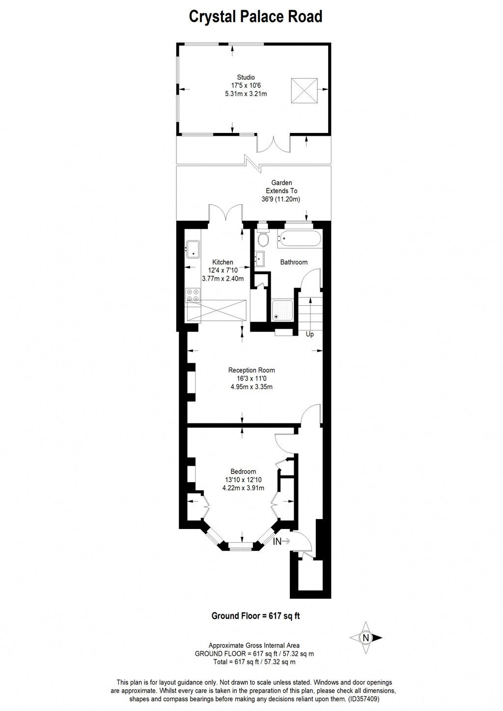 1 bed flat for sale in Crystal Palace Road, East Dulwich SE22 - Zoopla