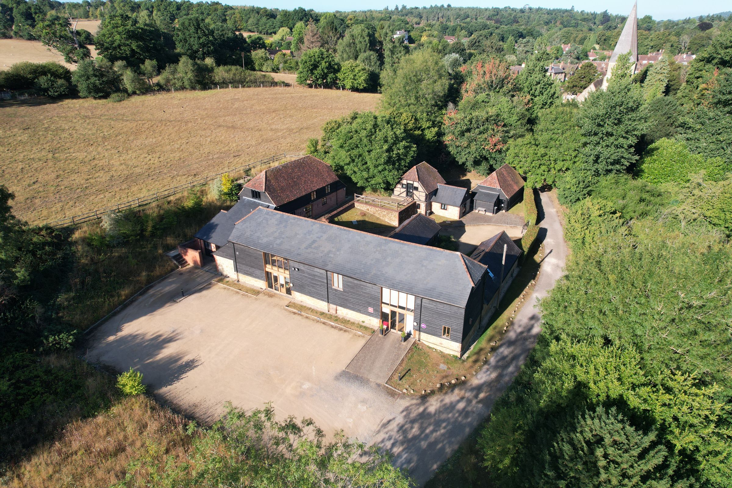 Office to let in High House Barns, Gomshall Lane, Shere, Guildford GU5 ...