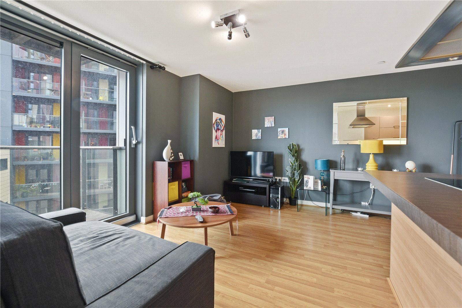 1 bed flat to rent in Sky Apartments, Homerton Road, London E9 - Zoopla