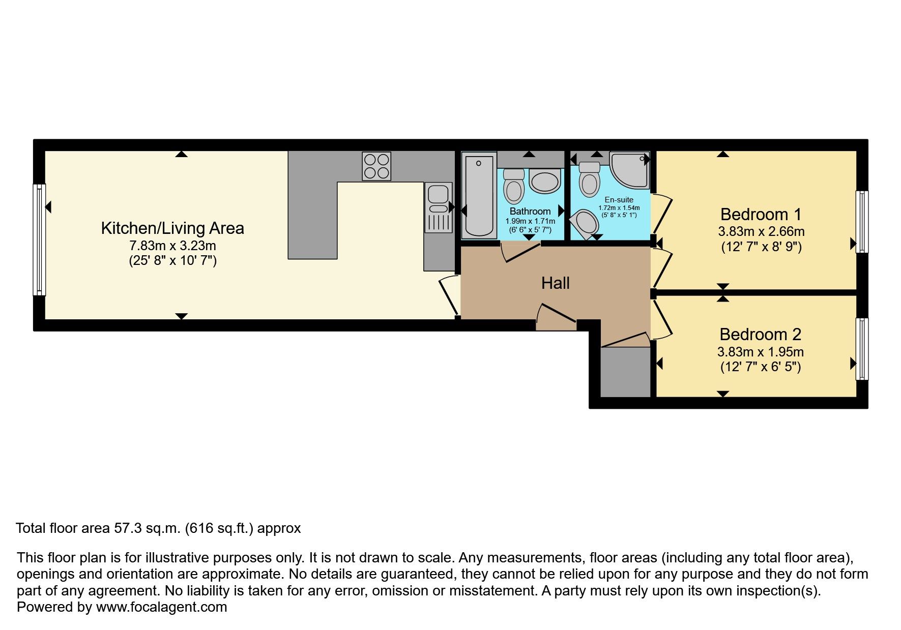 2 bed flat for sale in Keymer Road, Hassocks BN6 - Zoopla