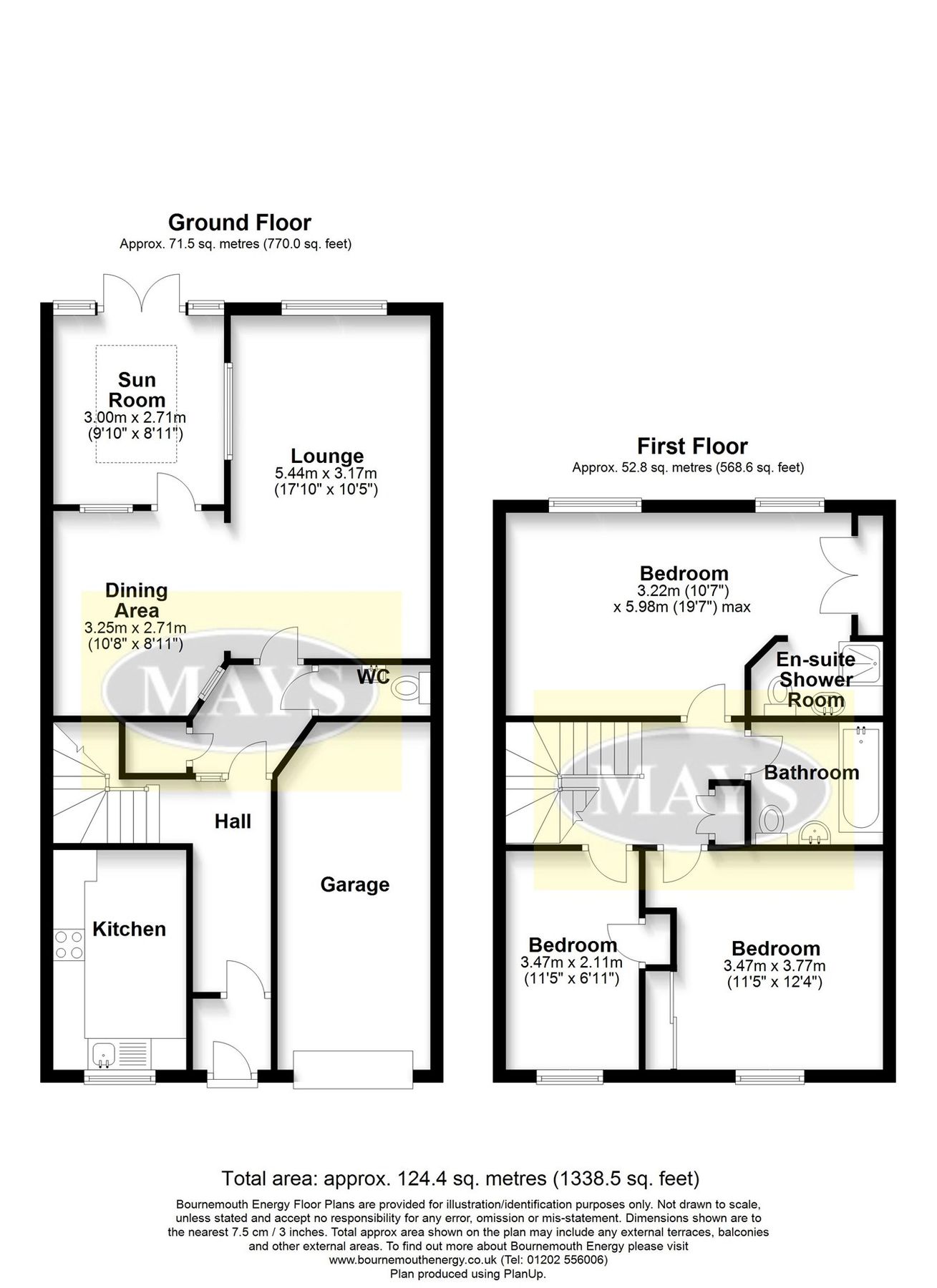 3 bed mews house for sale in Netherhall Gardens, Bournemouth BH4 - Zoopla