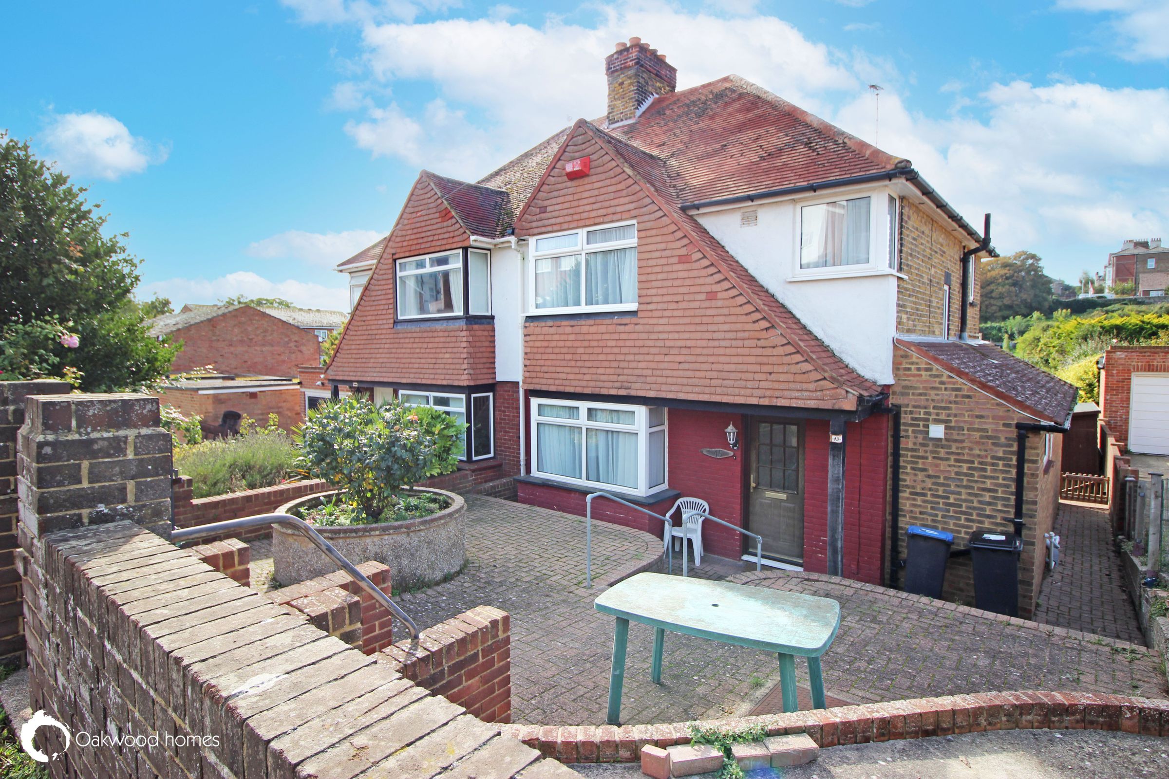 3 bed semi-detached house for sale in Bradstow Way, Broadstairs CT10 ...