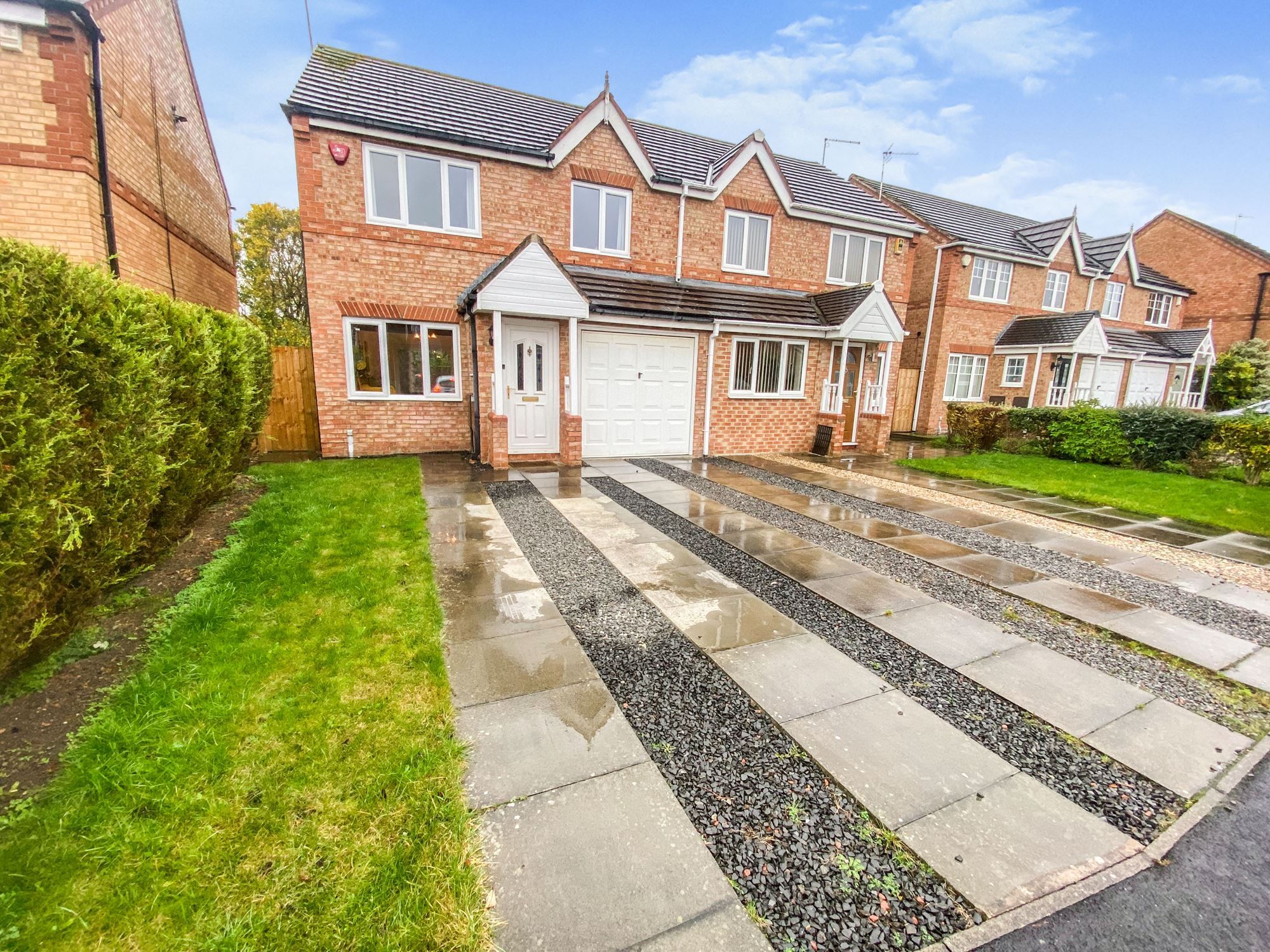 3 Bed Semi Detached House For Sale In Medway Place Cramlington Ne23